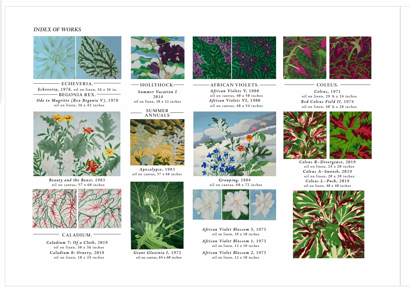 Publication: Janet Alling - Plant Life | Seven Sisters