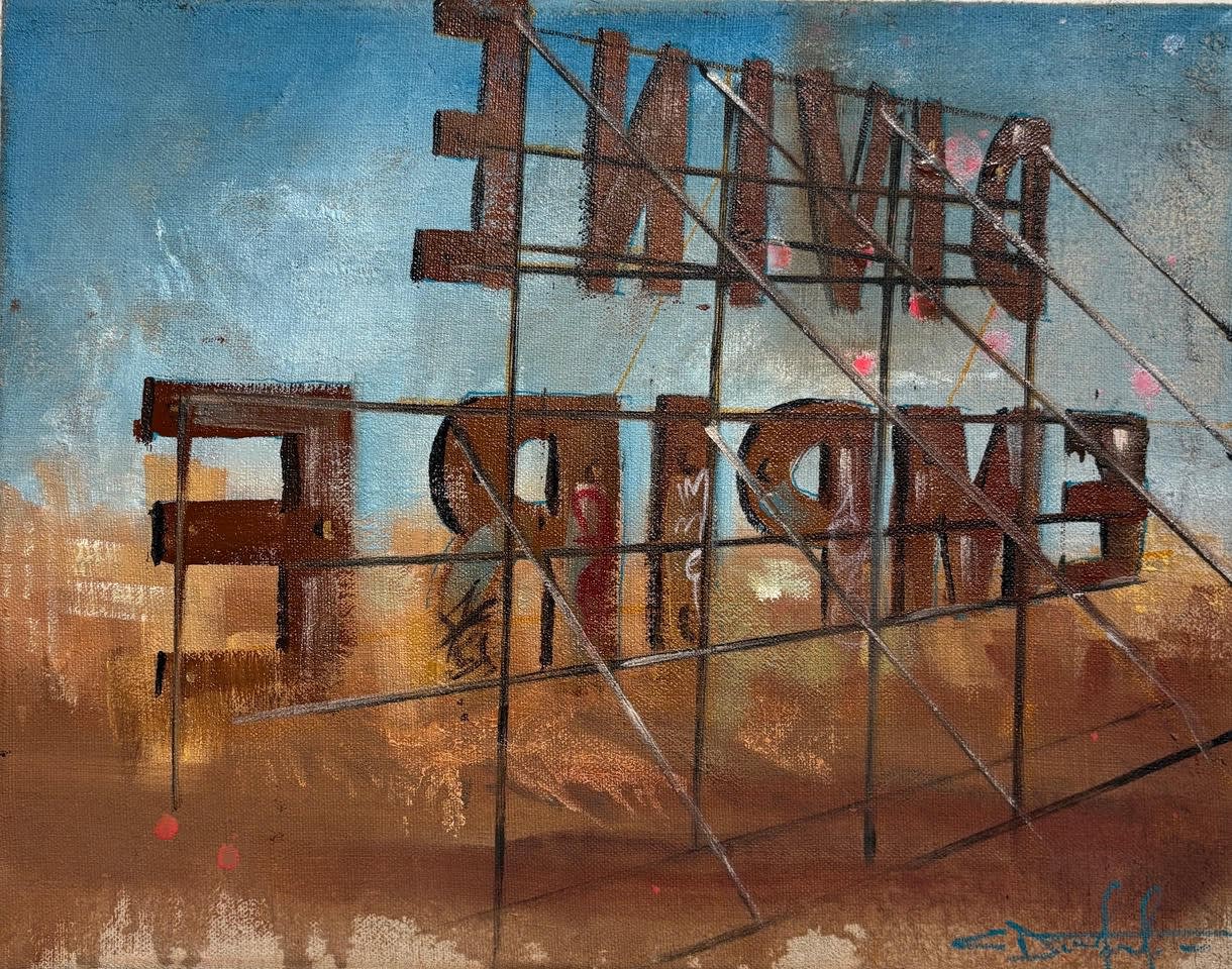 Carl White, Divine Empire (Study) , 2025 | Christine Klassen Gallery