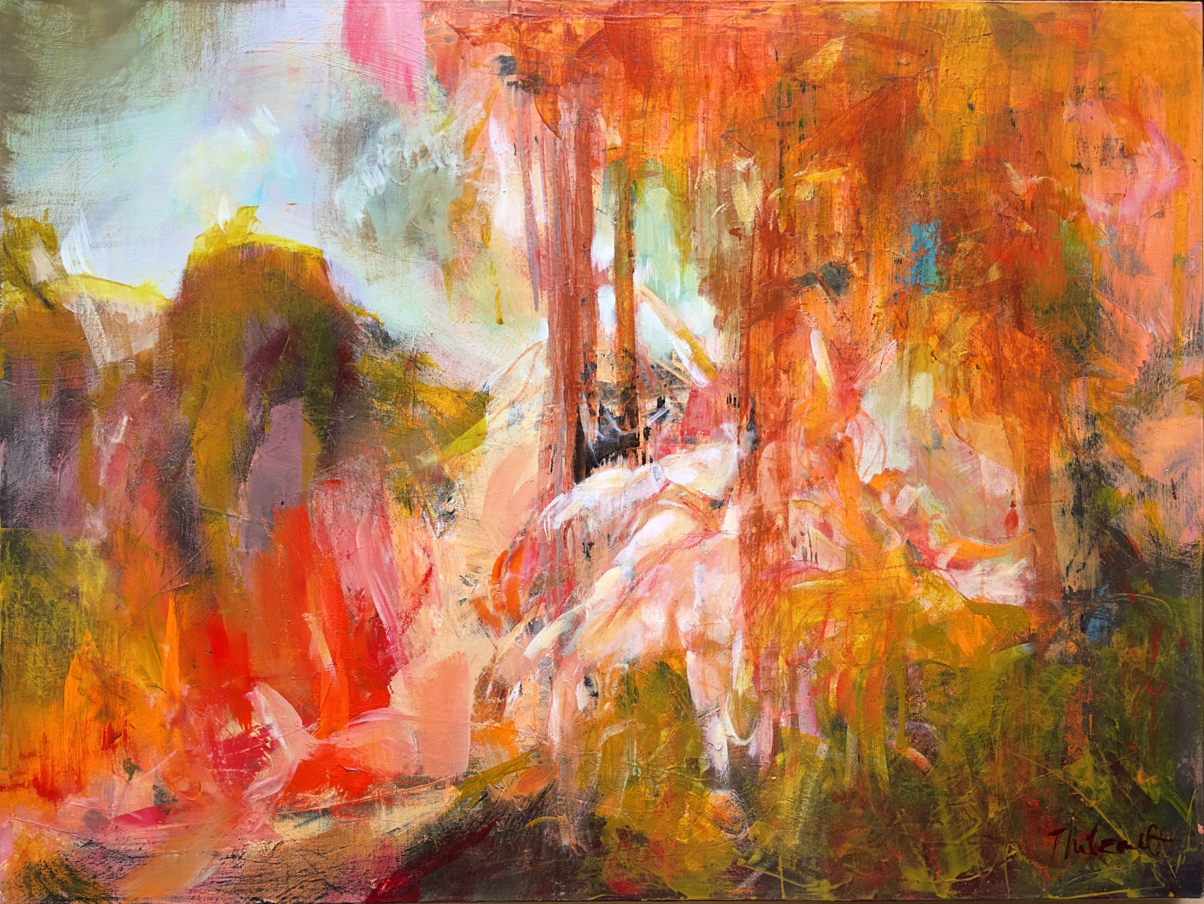 MARK THIBEAULT, Homage to Fragonard, 2022 | NoonPowell Fine Art