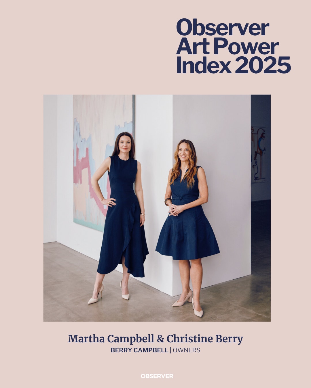 Observer Art Power Index 2025 | Berry Campbell