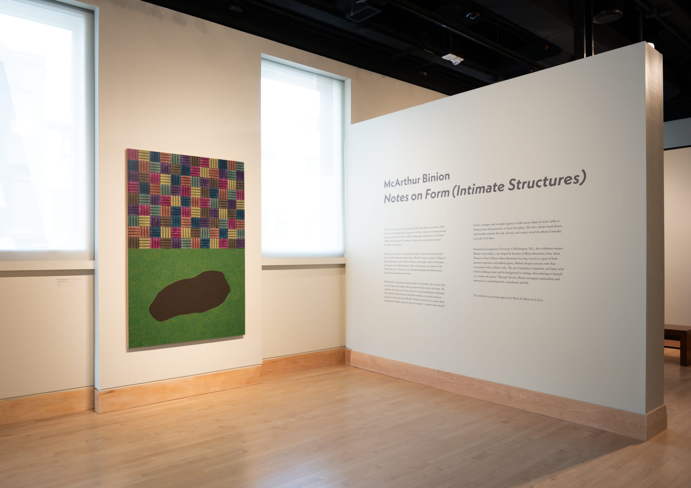 McArthur Binion: Notes on Form (Intimate Structures) | Georgetown ...