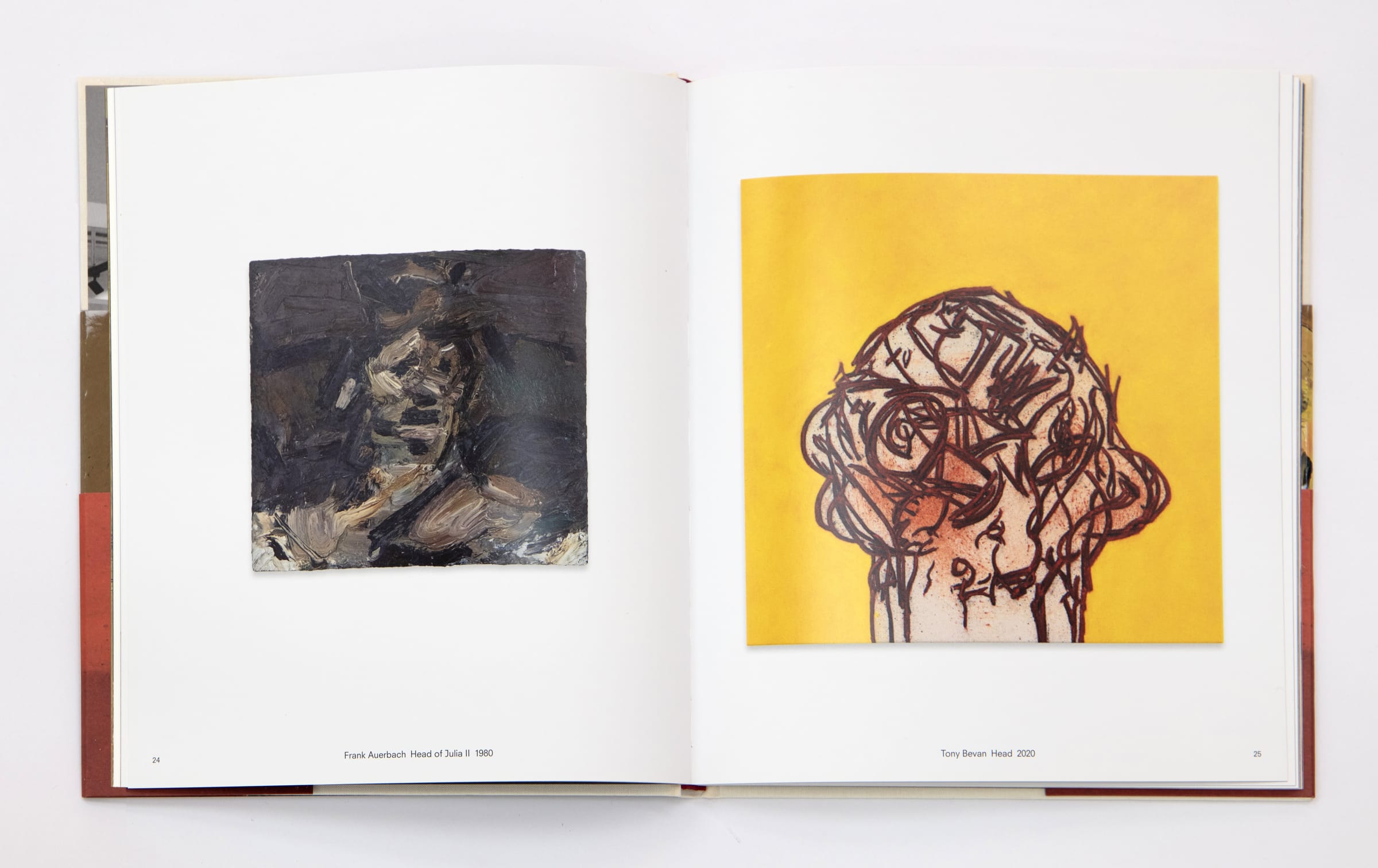 Publication: Frank Auerbach / Tony Bevan - Painting Heads | Ben Brown ...