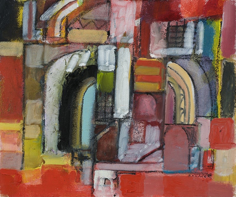 Derek Balmer, Interior, Rome | Campden Gallery