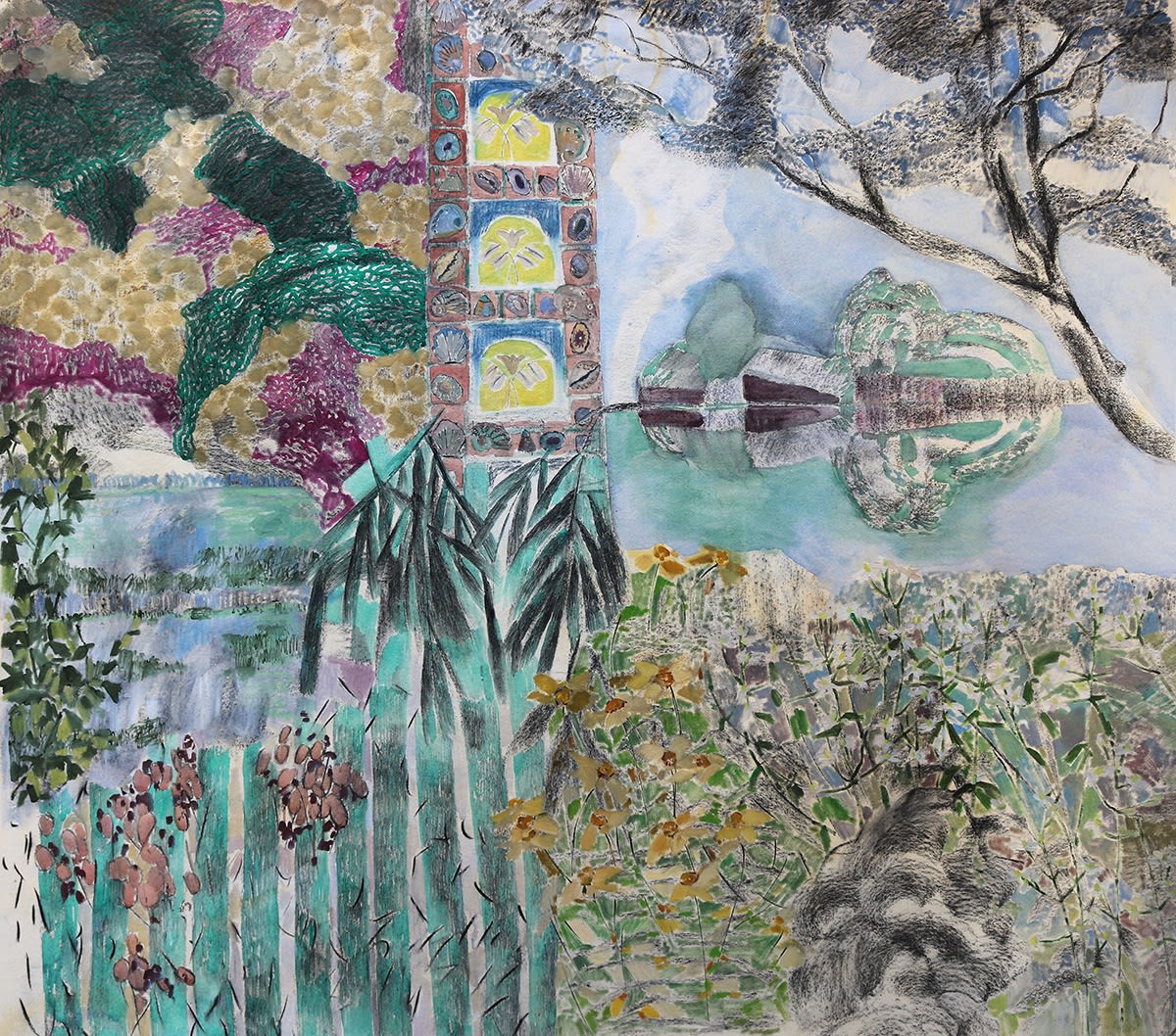 Amy Wright, A Walk Through The Orto Botanico, 2022 | Circle ...