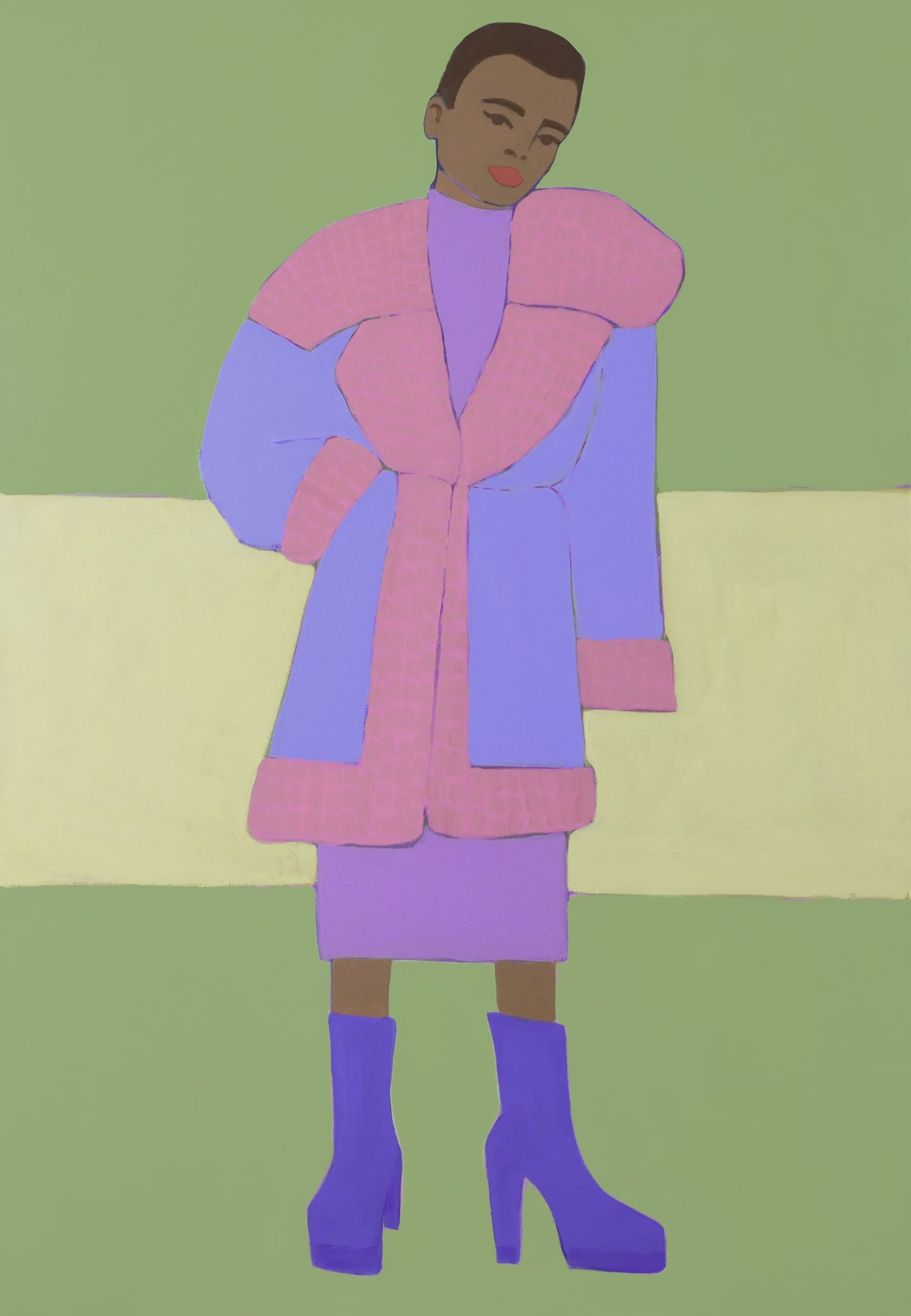 Susie Stone, Blue Boots, 2024 | Eames Fine Art