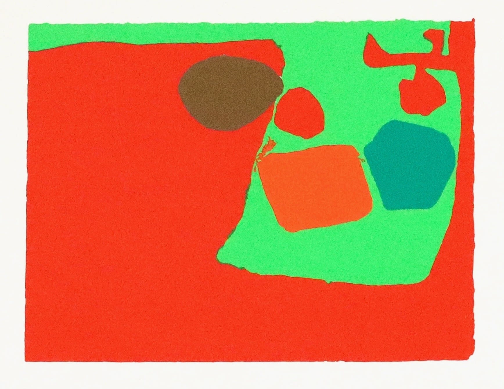 Patrick Heron, Mini February V, 1974 | Eames Fine Art
