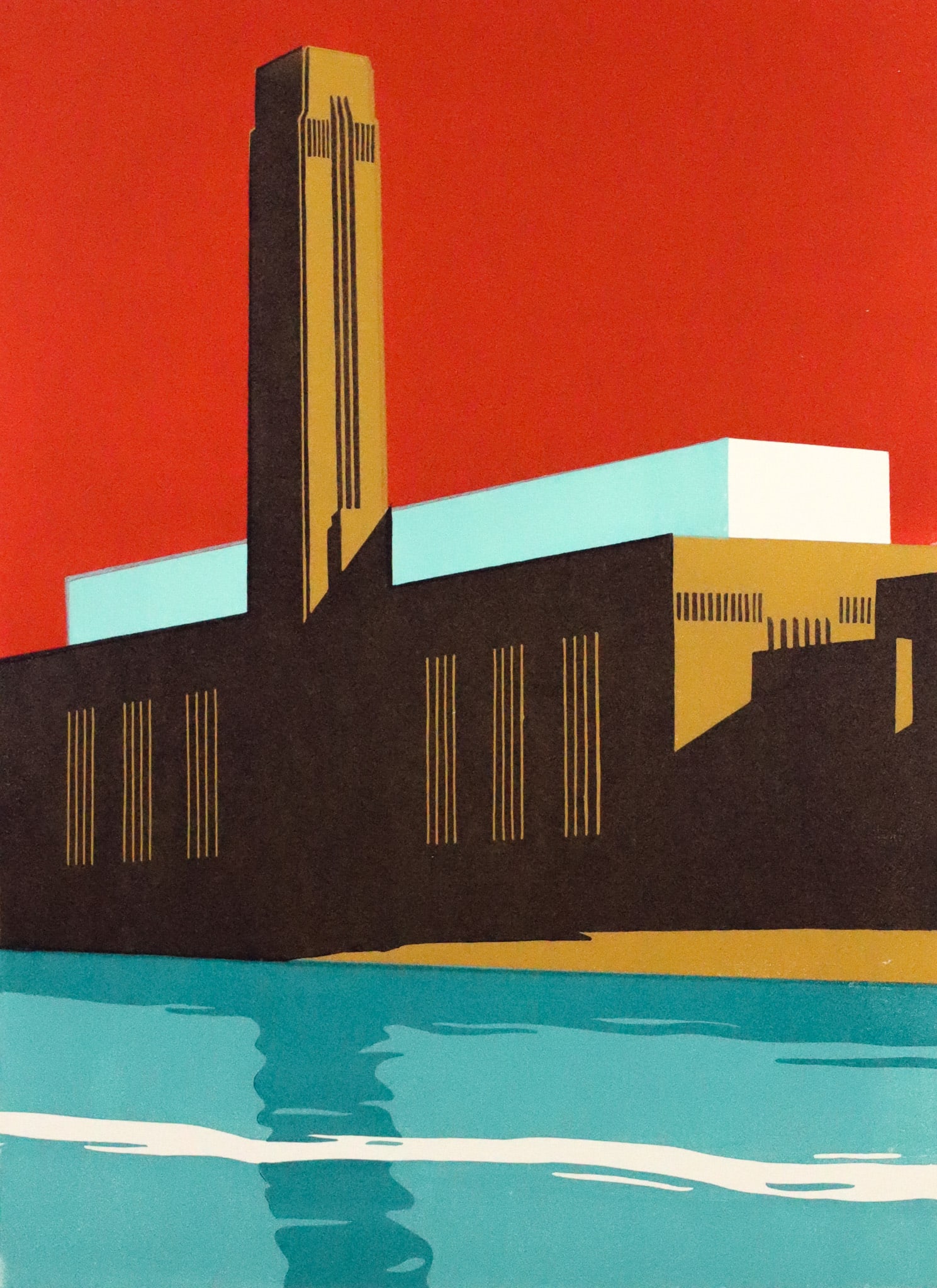 Paul Catherall, Tate Red III, 2025 | Eames Fine Art