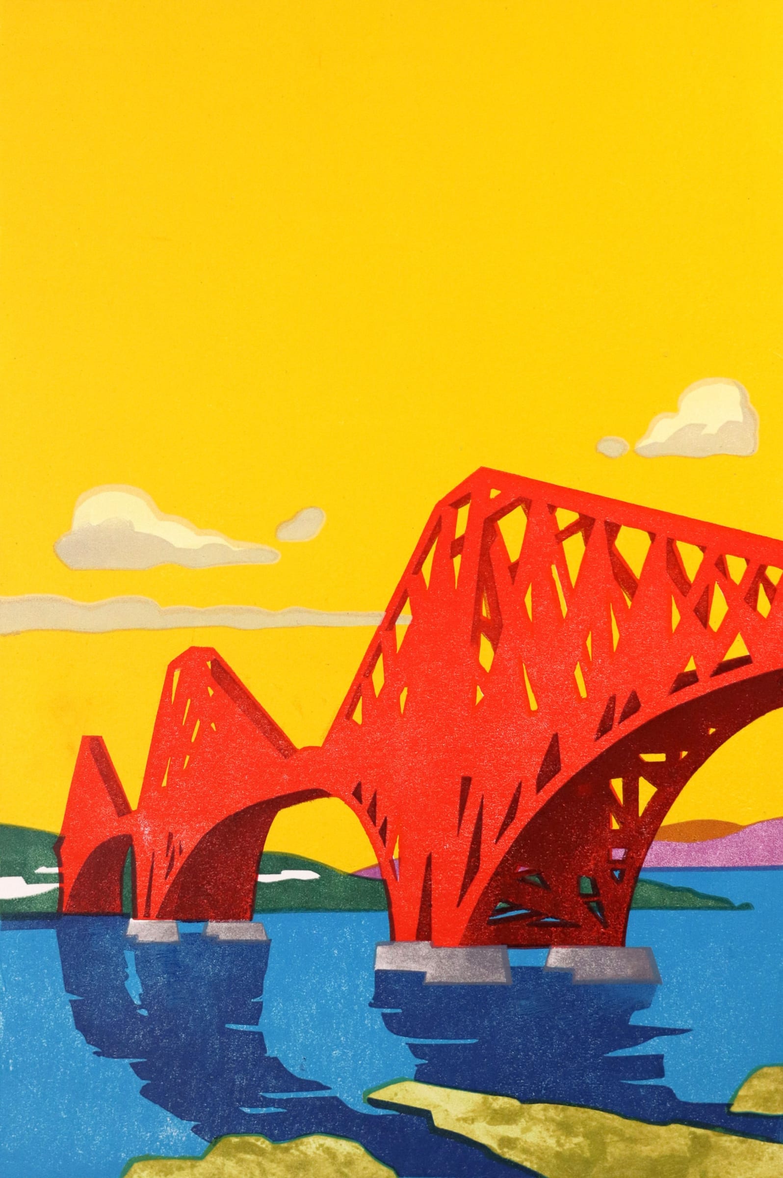 Paul Catherall, Forth Bridge, 2024 | Eames Fine Art