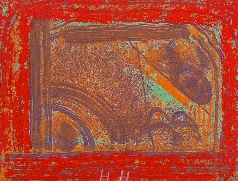 Howard Hodgkin, Cardo’s Bar (Red), 1979 | Eames Fine Art