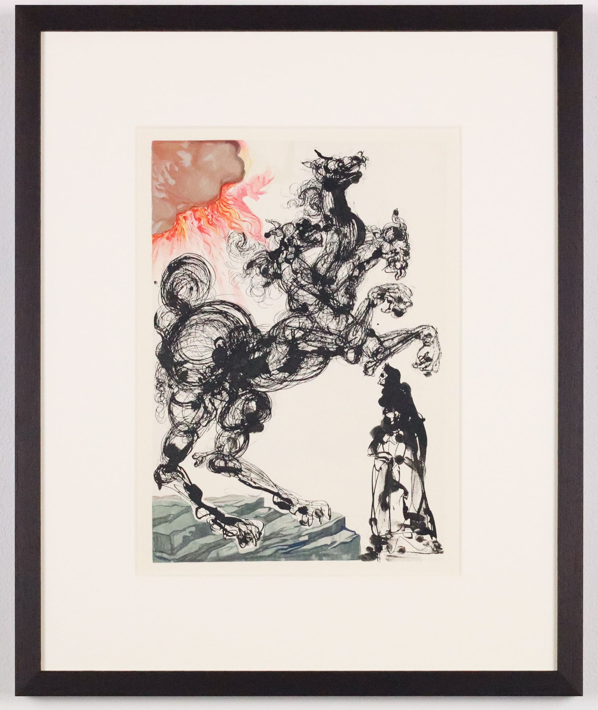 Salvador Dalí, Cerberus (Inferno: Canto 6), 1960-64 | Eames Fine Art