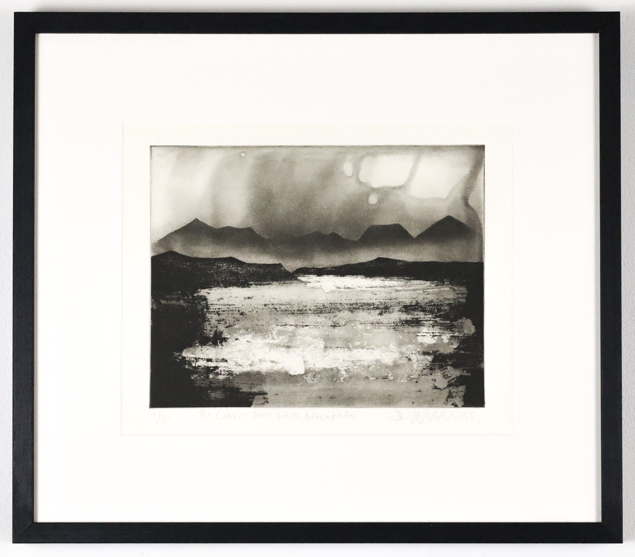 Jason Hicklin, The Cuillin from Loch Bracadale , 2025 | Eames Fine Art