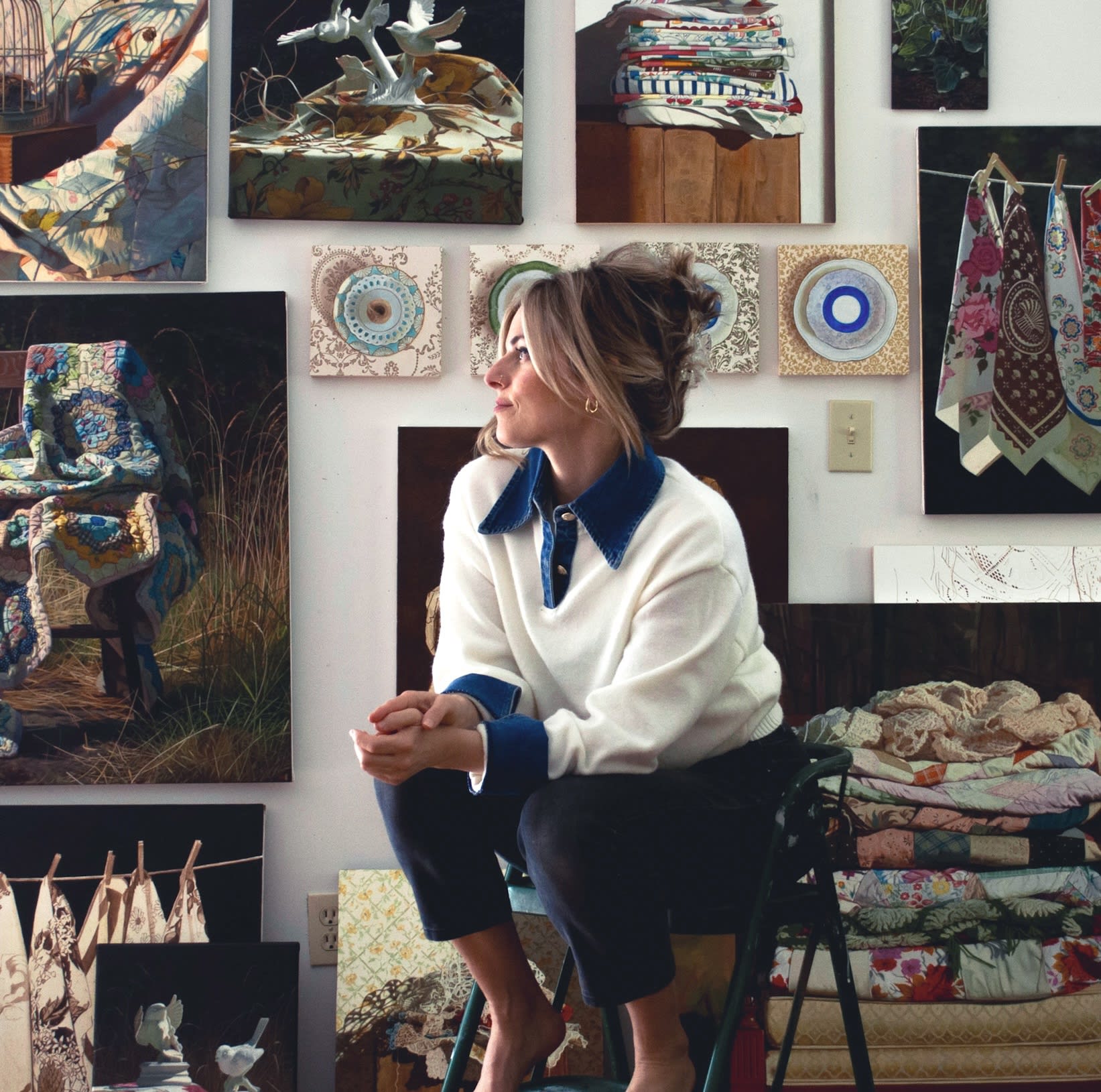 A lovely blog on Cindy Rizza's new work | Galerie Mokum