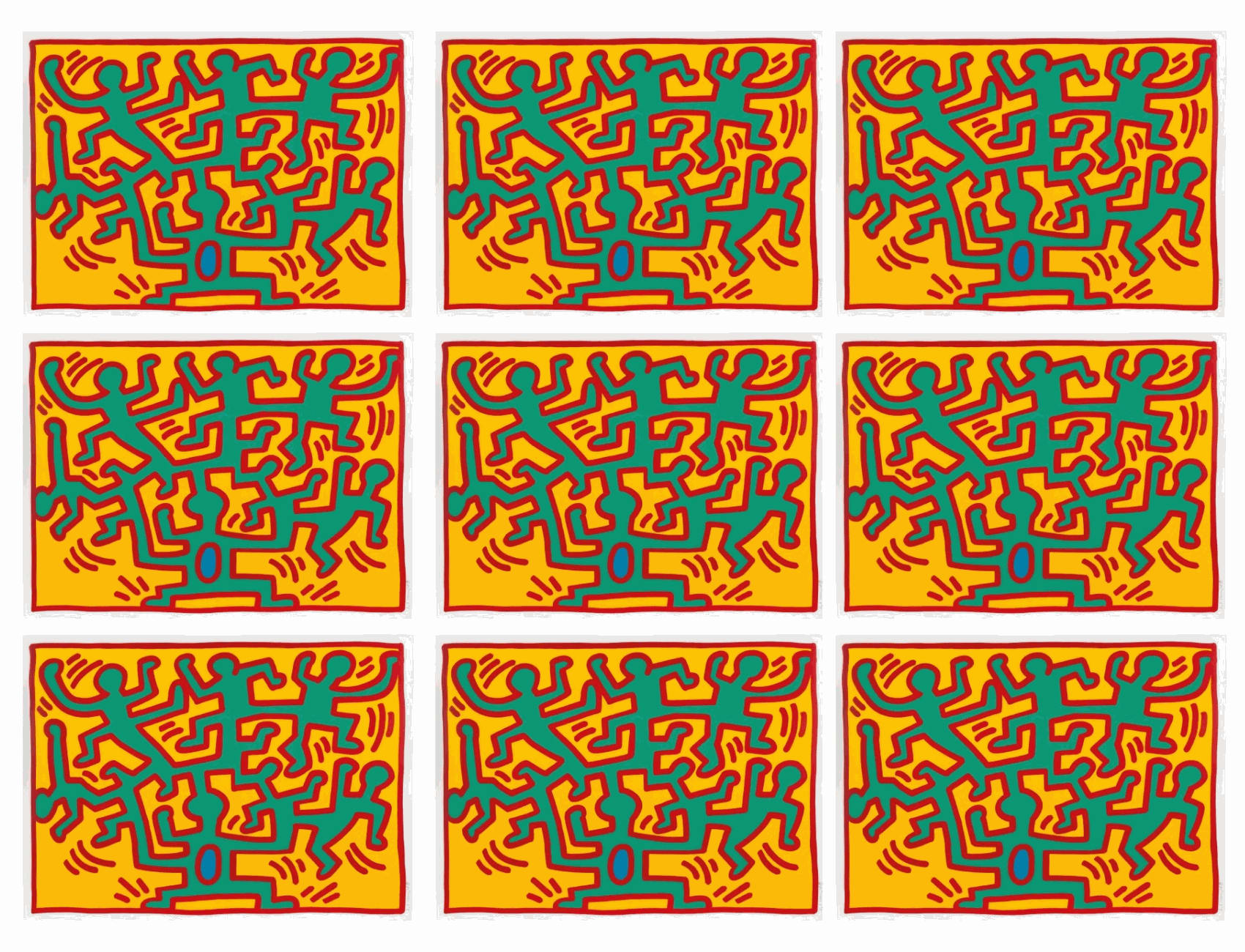 keith haring prints