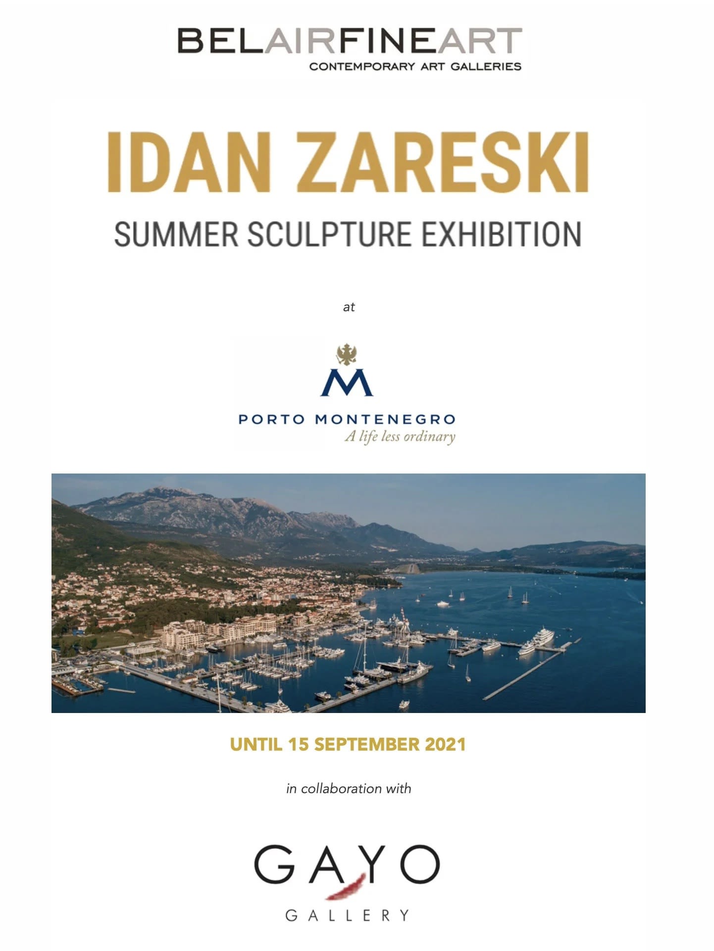 Idan Zareski Summer Sculpture Exhibition