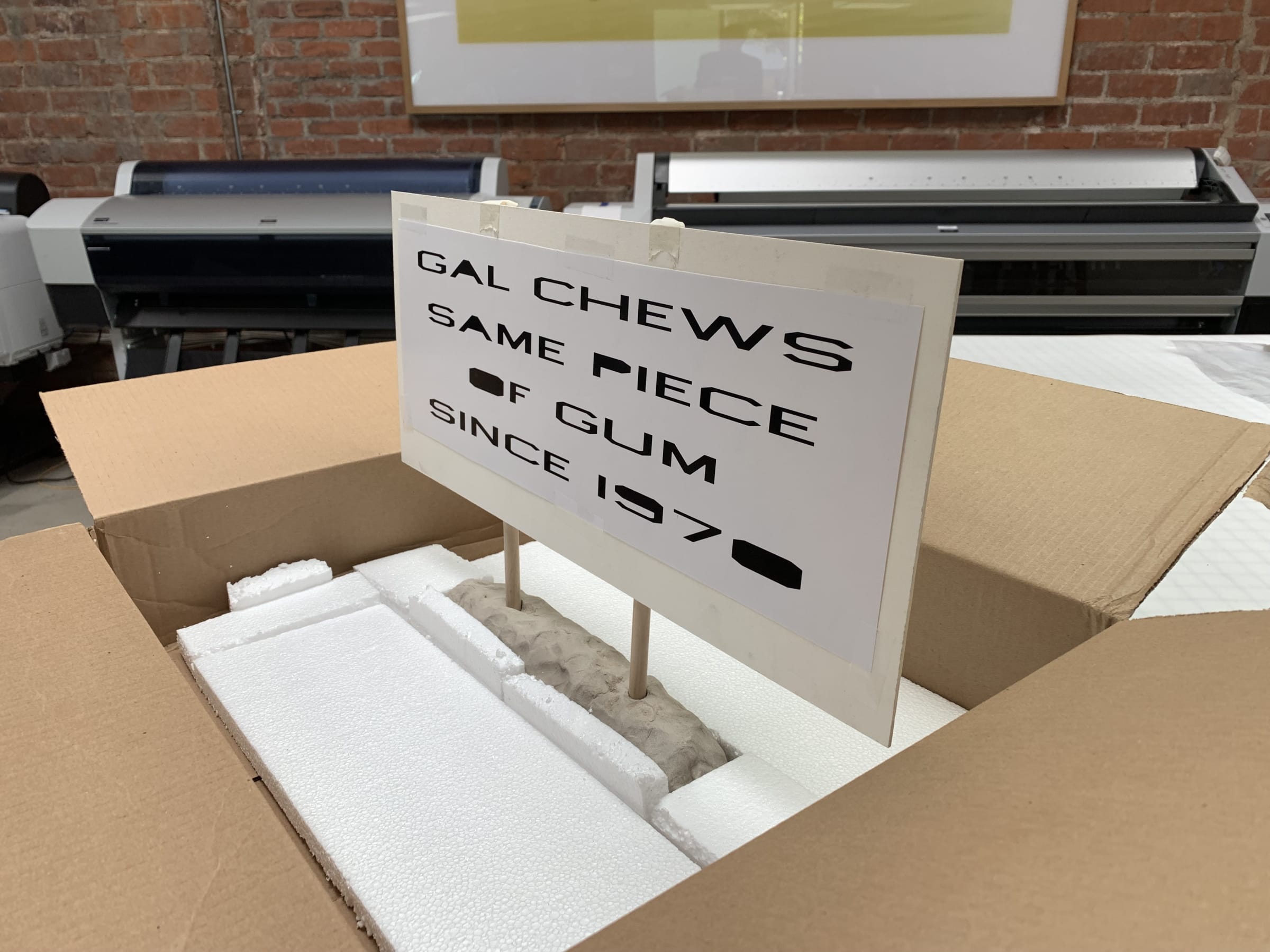 GAL CHEWS GUM by Ed Ruscha | The Lapis Press