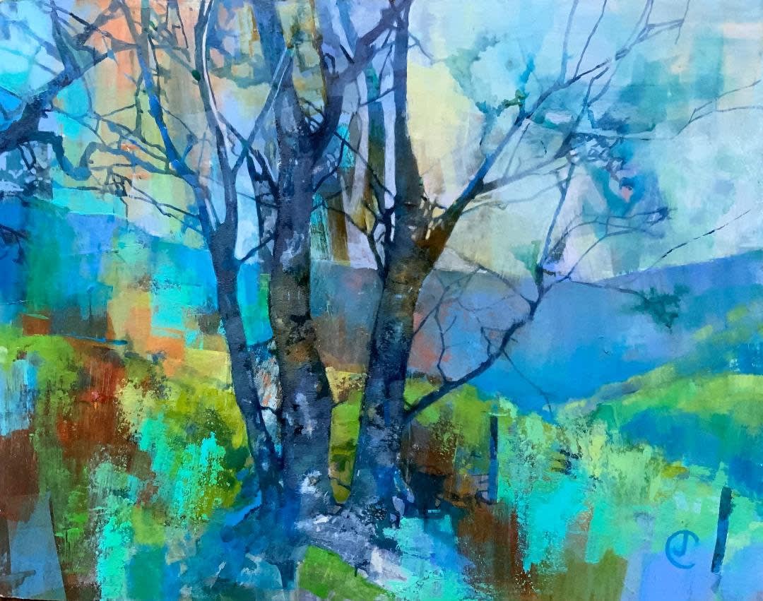 Joanna Jones, Tarddiad Afon Tywi - Towy river source, 2024 | The Lion ...