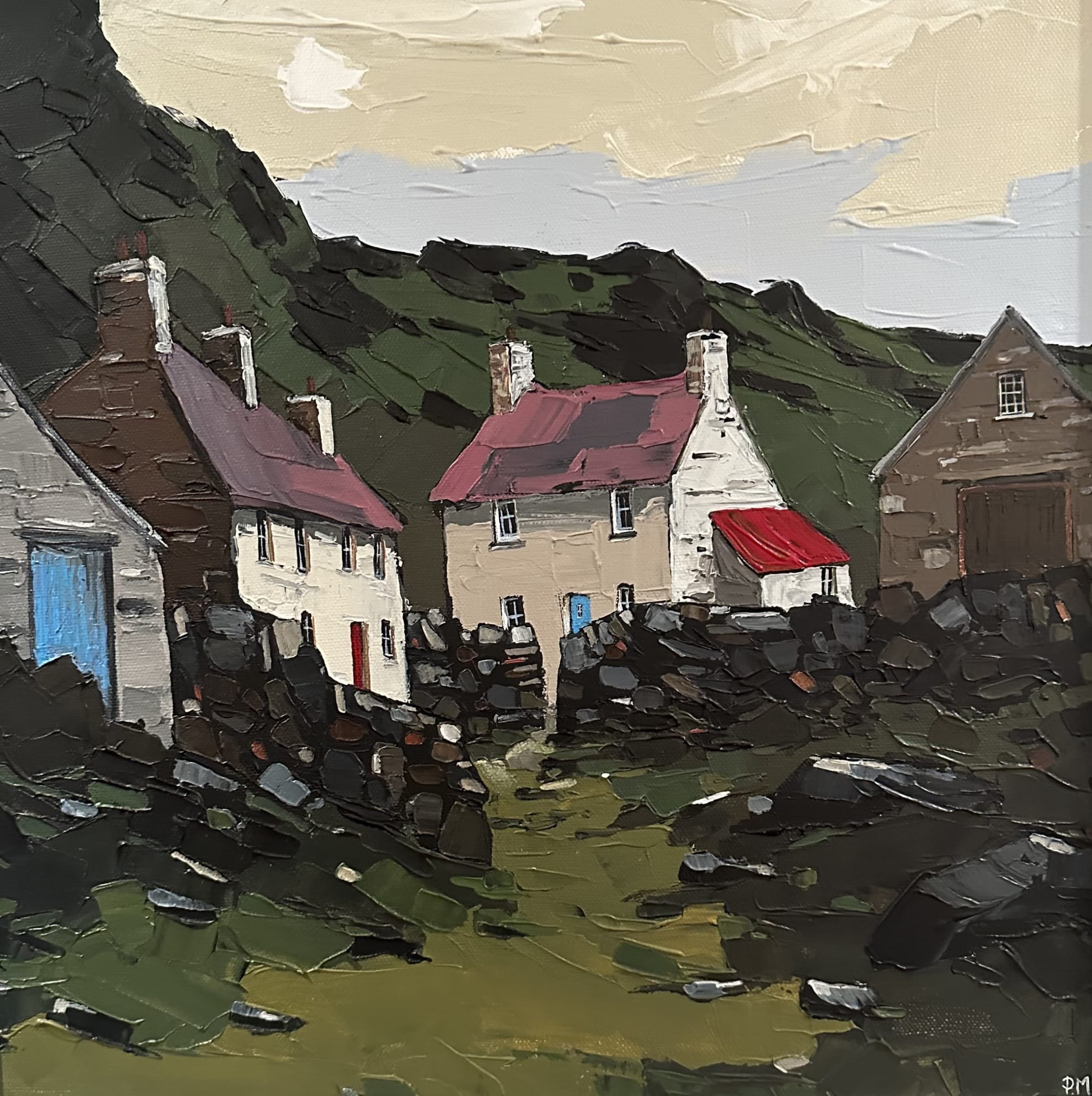 Peter Morgan, Welsh slate., 2024 | The Lion Street Gallery