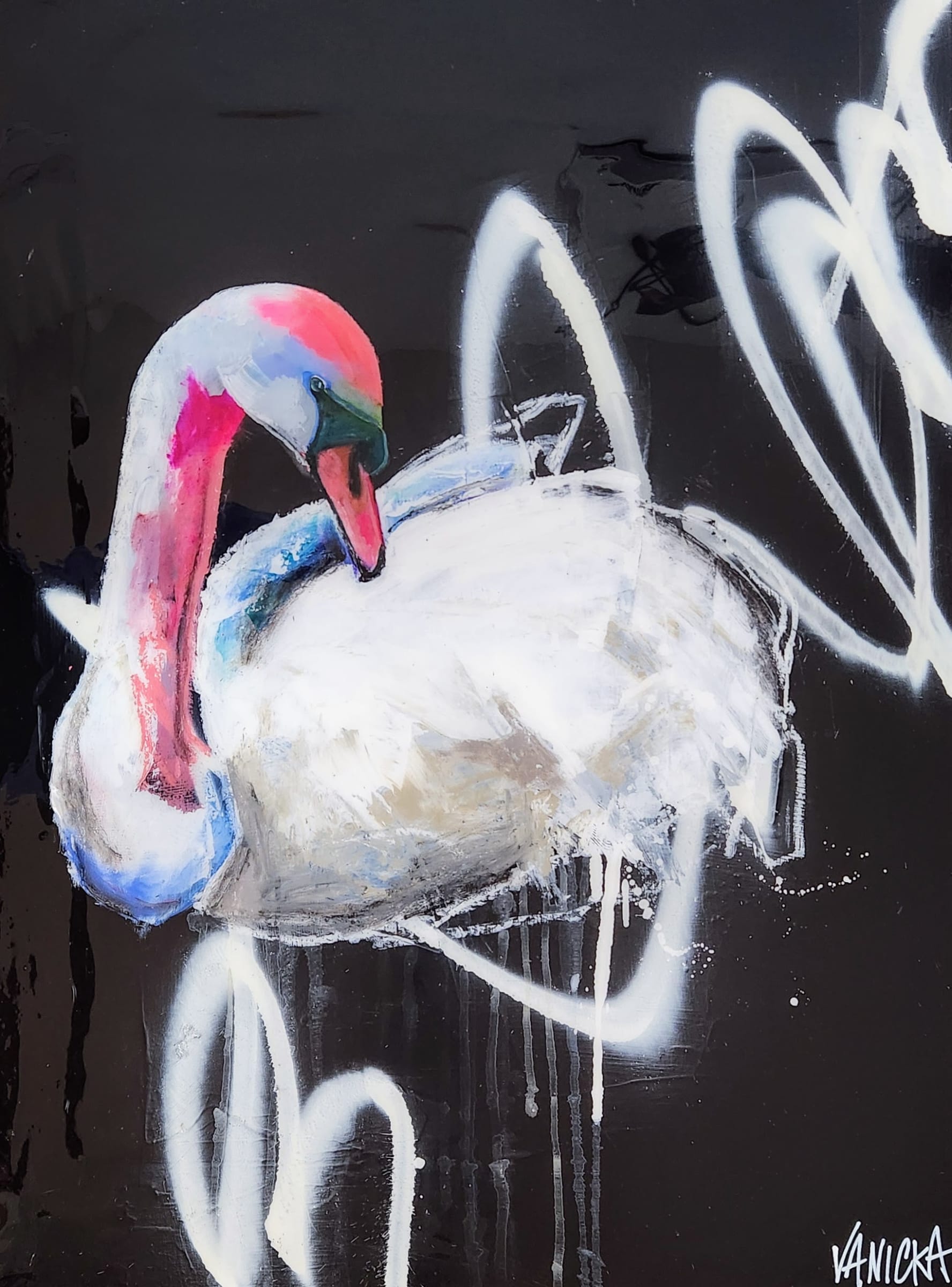 Vanicka Terhune, Painted Black I, 2025 | M2 Gallery