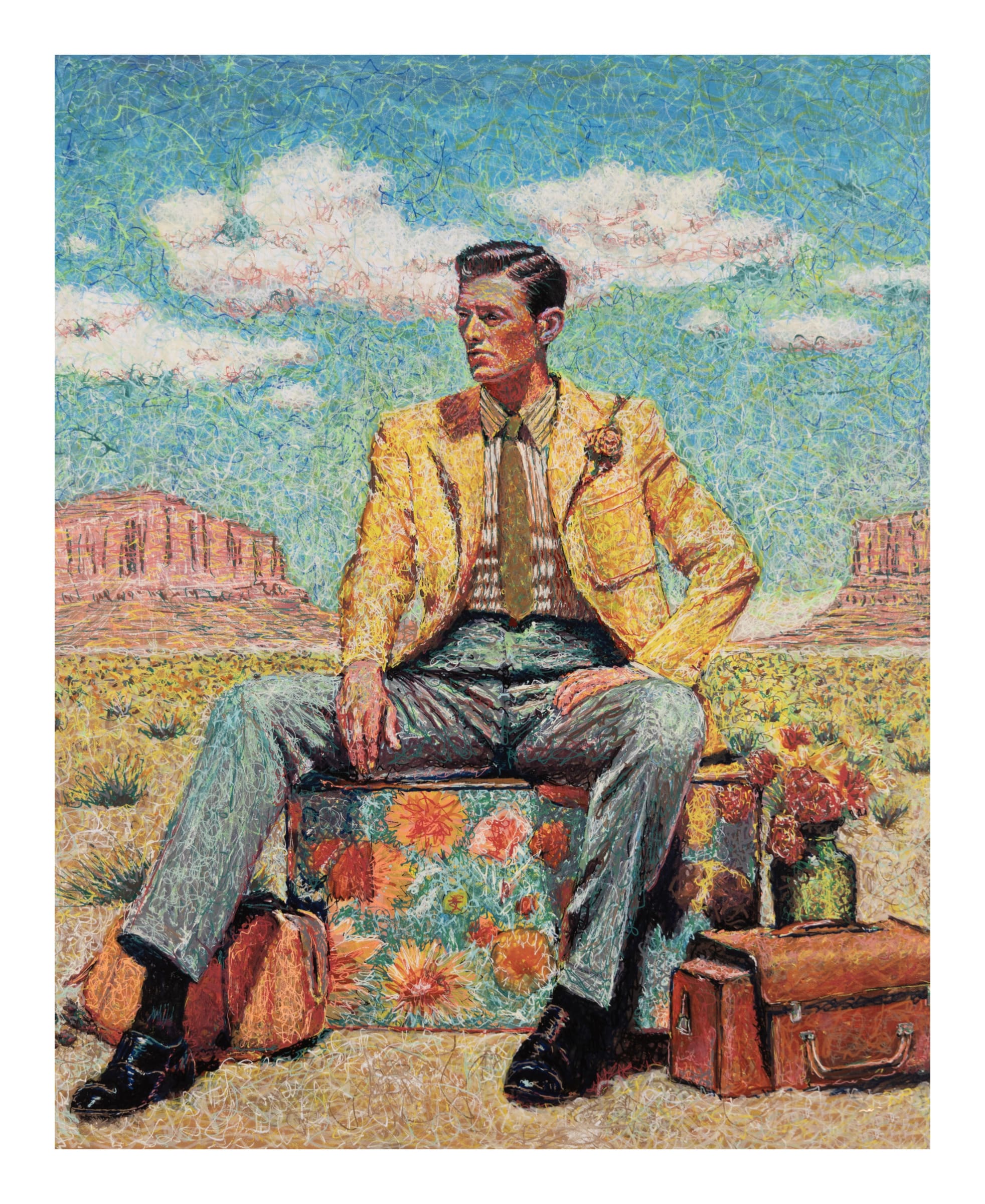 Jeremy Colburn, Bigger and Better Places (print) , 2024 | M2 Gallery