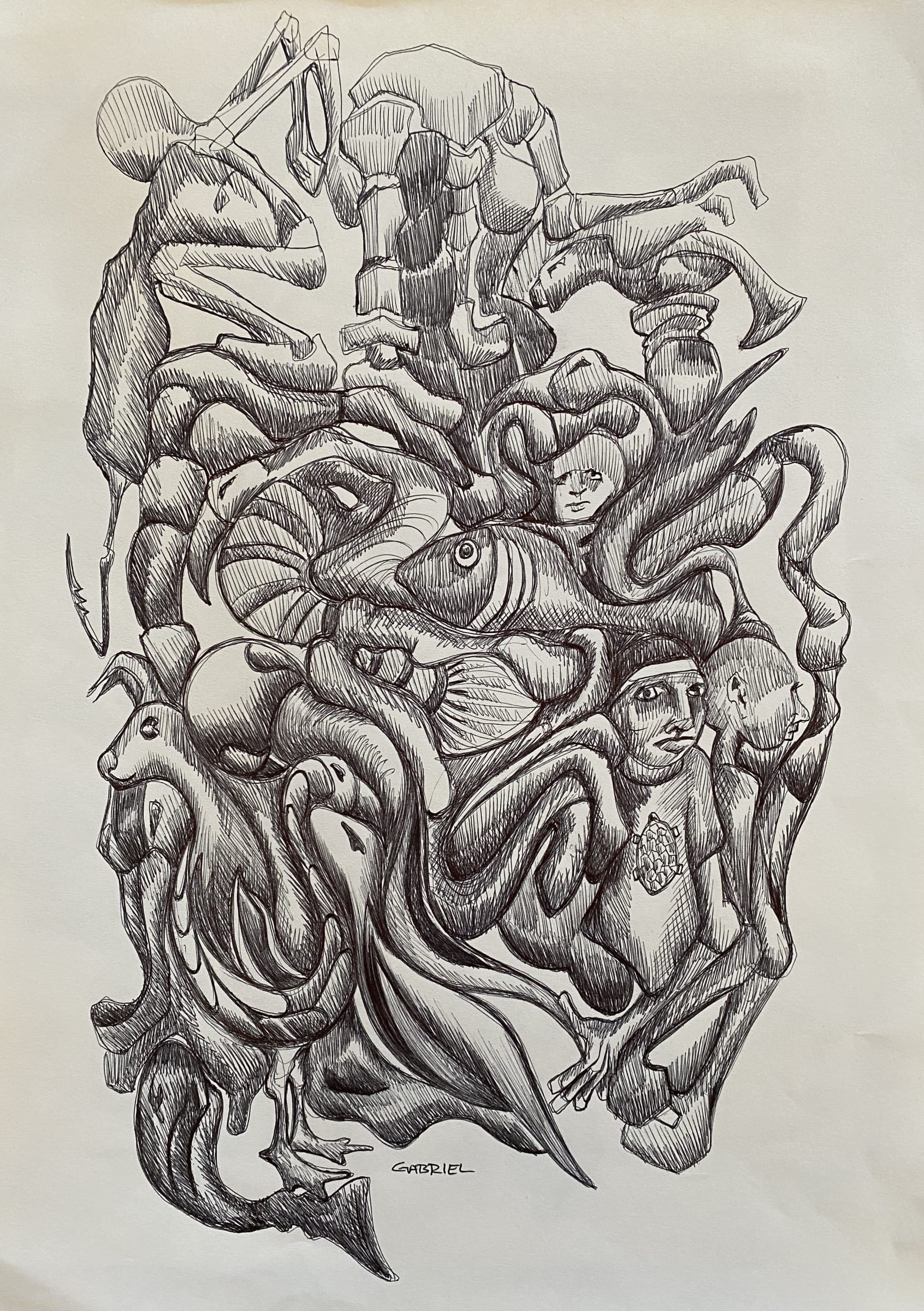 Gabriel Griffith, Untitled Original | M2 Gallery