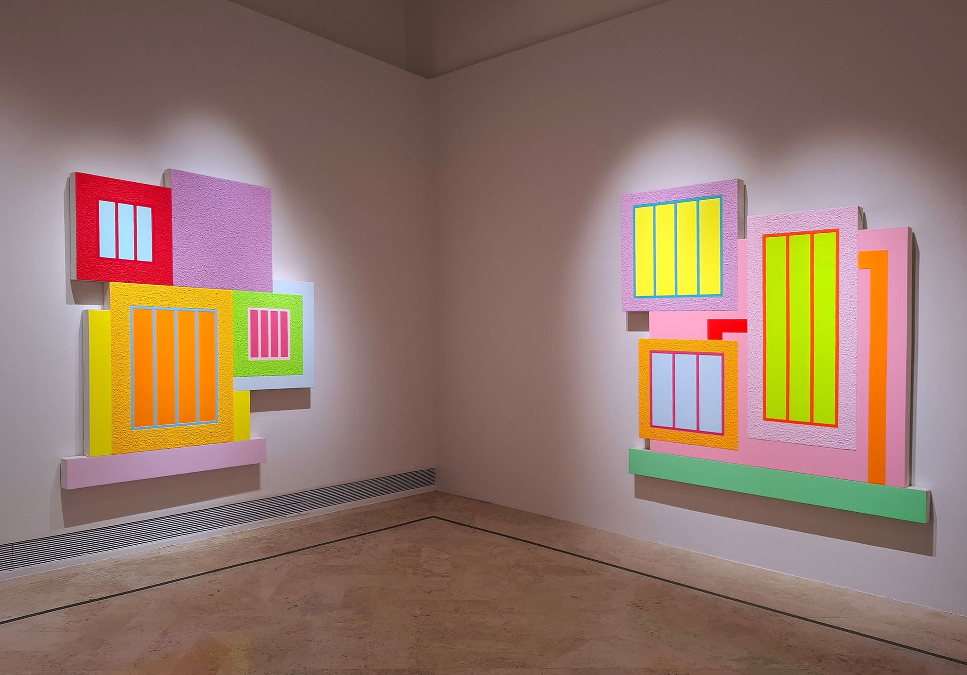 Peter Halley in Spain at Museo Thyssen-Bornemisza | MARUANI MERCIER