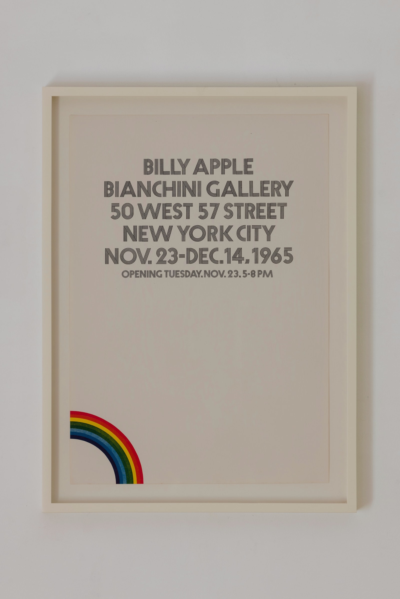 Billy Apple® | 18 May - 27 July 2022 | The Mayor Gallery