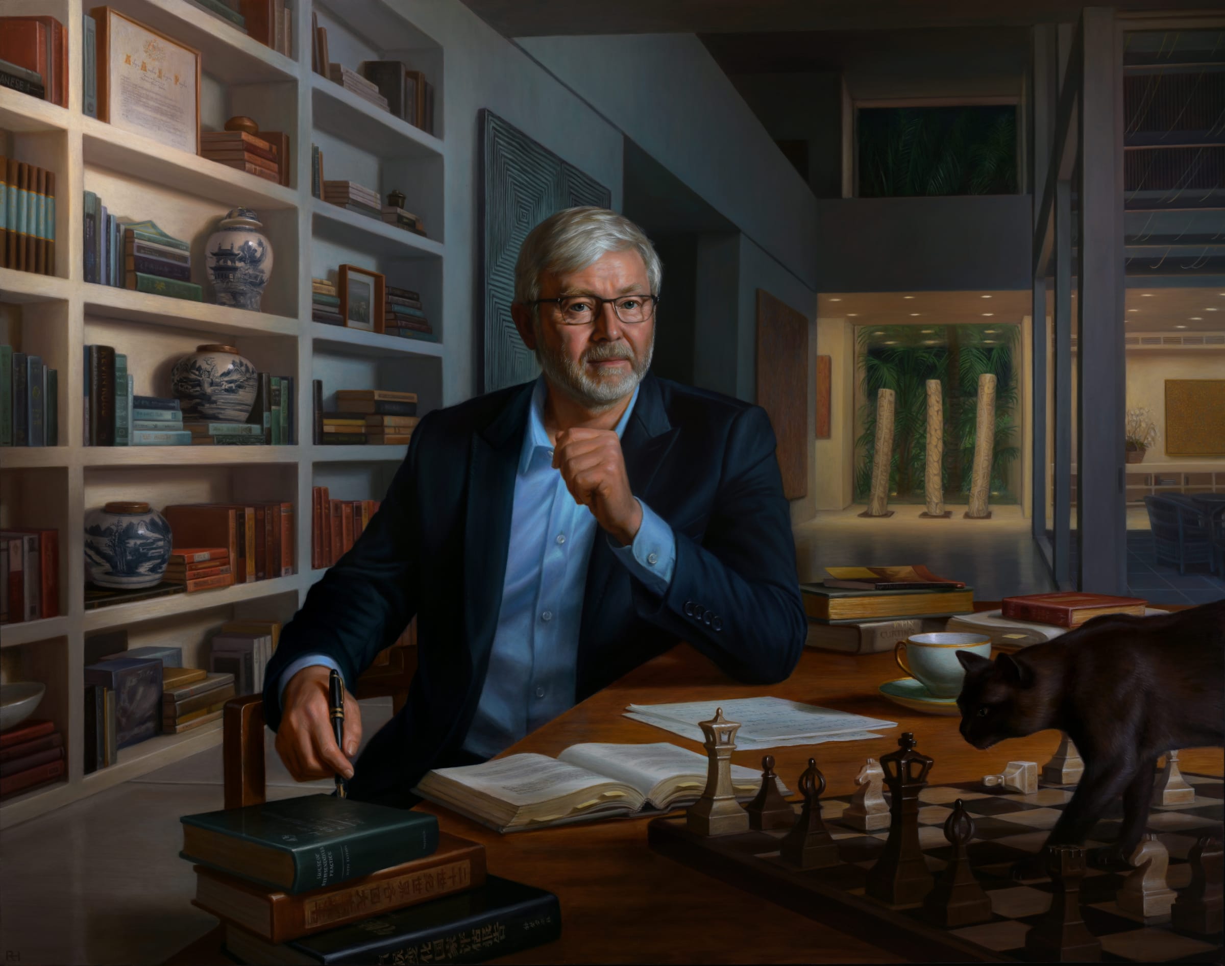 Portrait of Kevin Rudd | RALPH HEIMANS