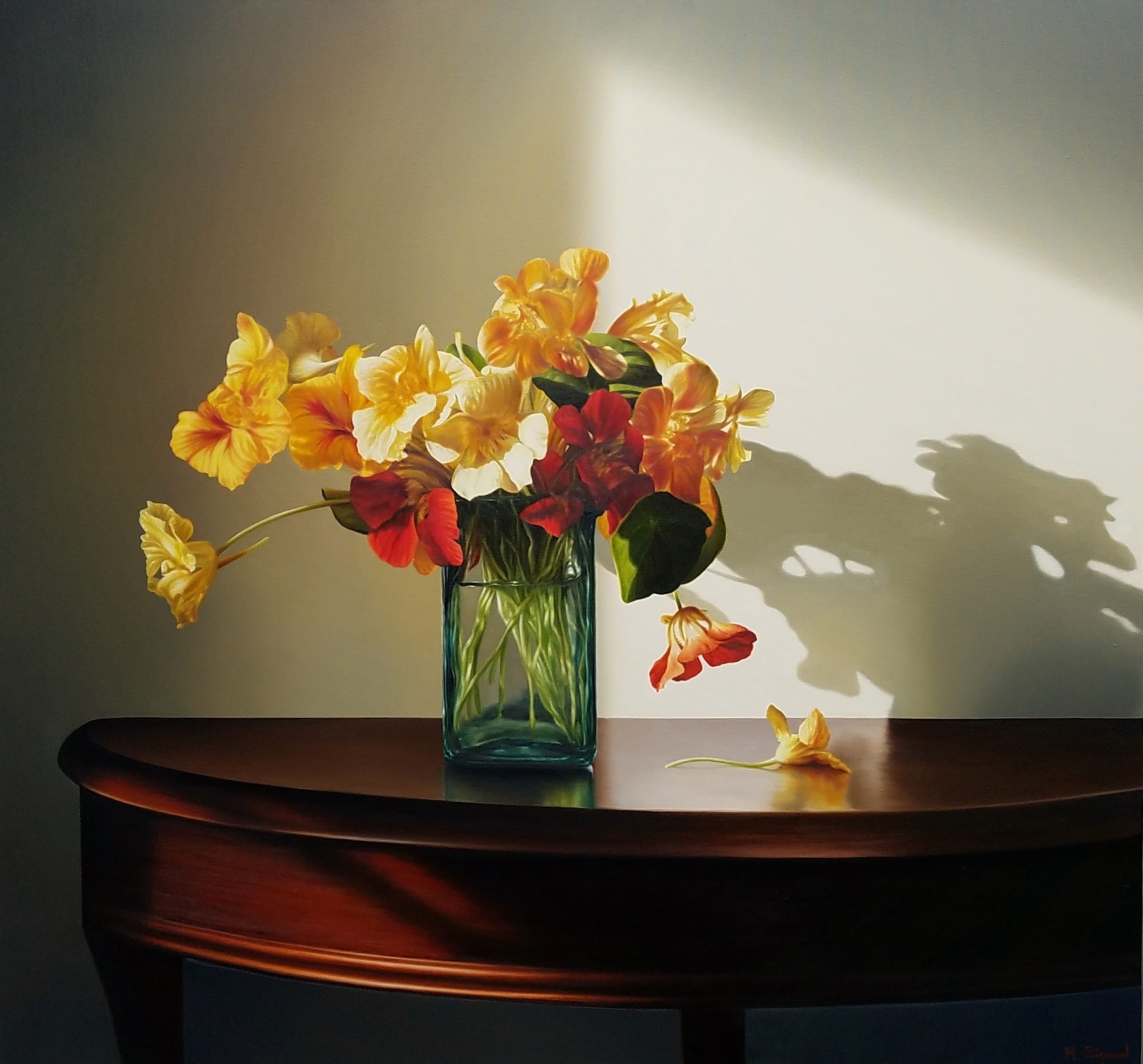 Michael Zigmond, Nasturtiums, 2023 | The Bonfoey Gallery