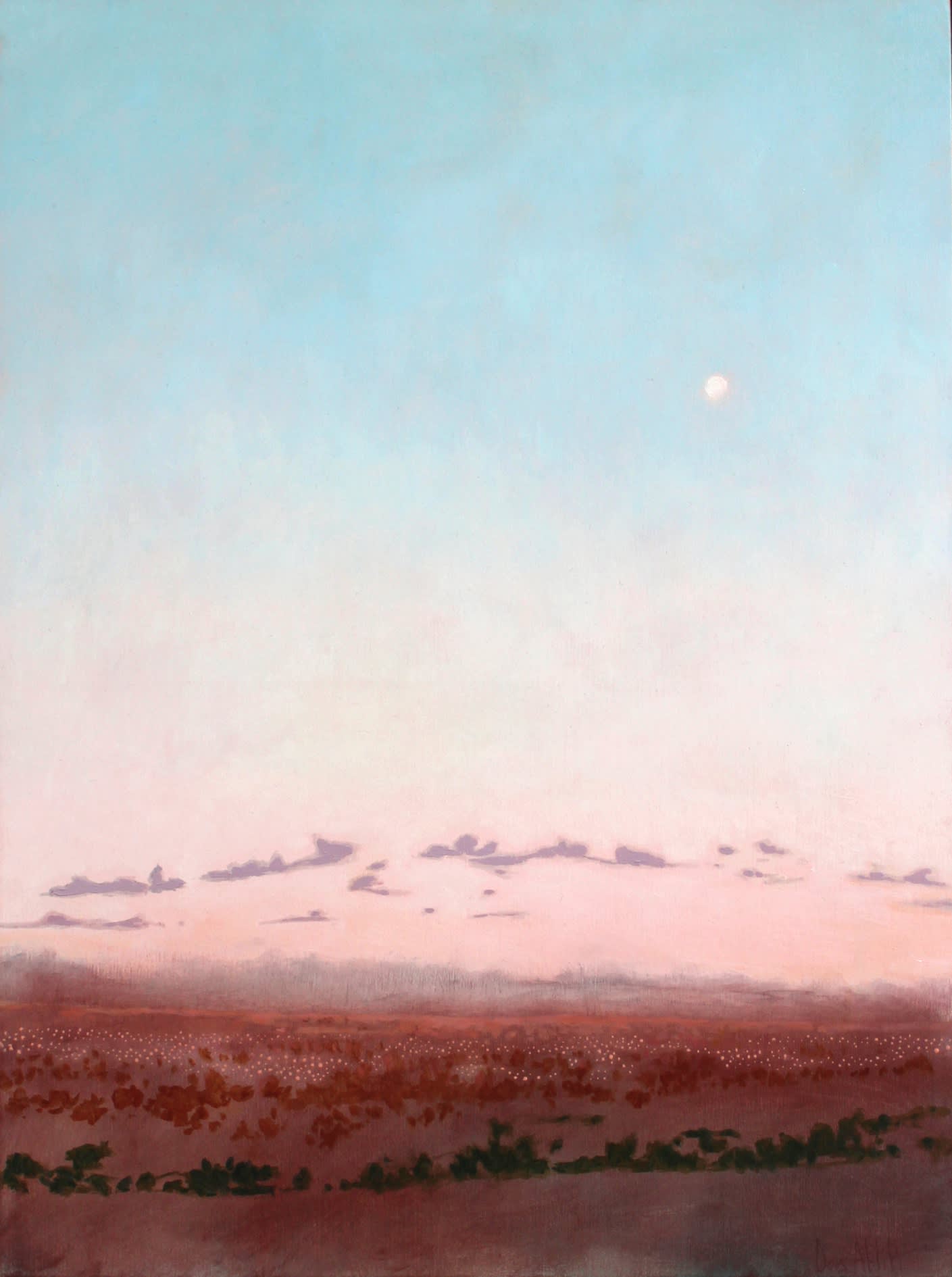 Daniel Ablitt, Moonrise, 2025 | Sarah Wiseman Gallery