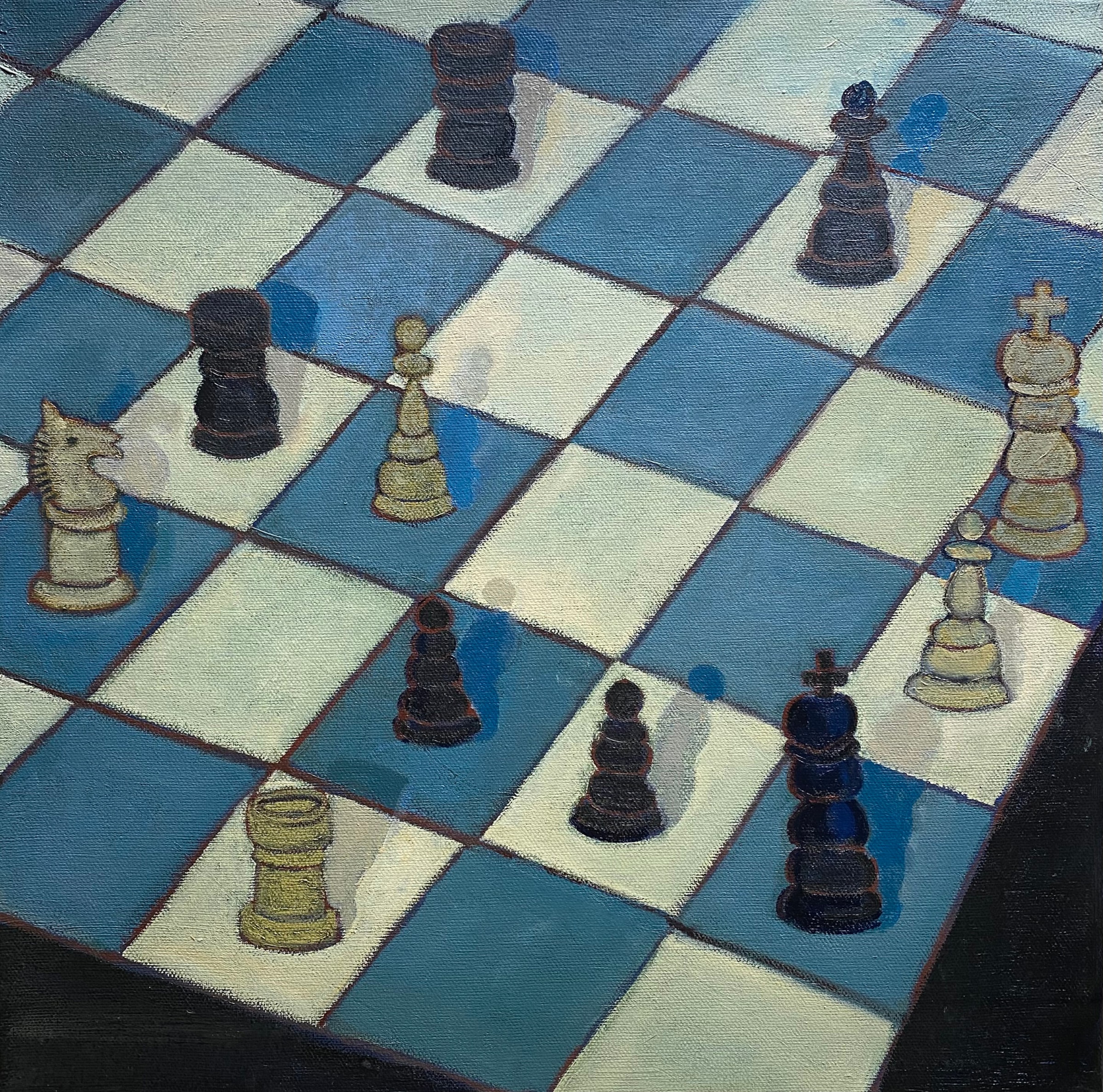 Nigel Sharman, Check! Endgame | SPRING! | Aubergine Art