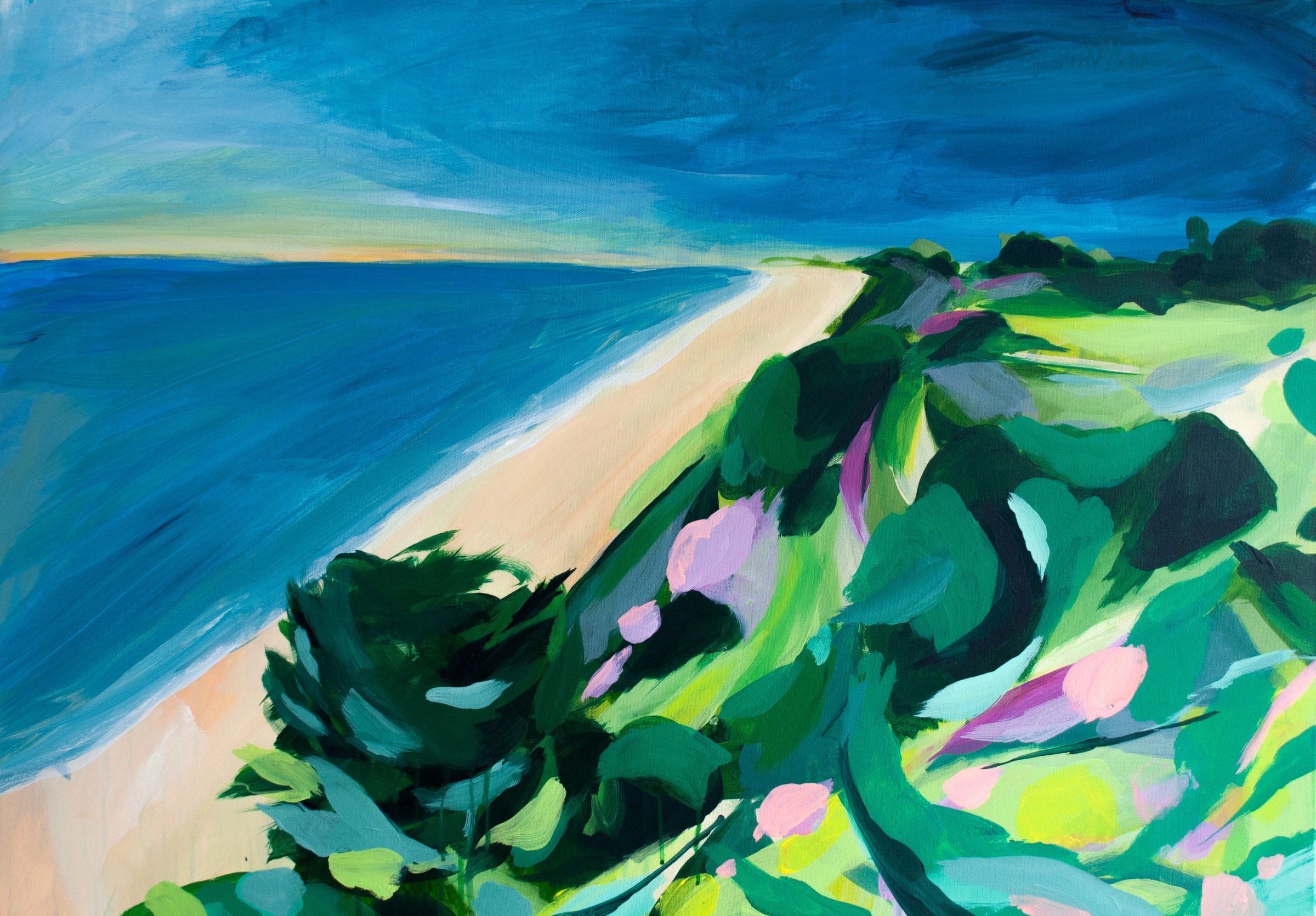 Danielle Neill, West Cliff | CITY - COUNTRY - SEA | Aubergine Art