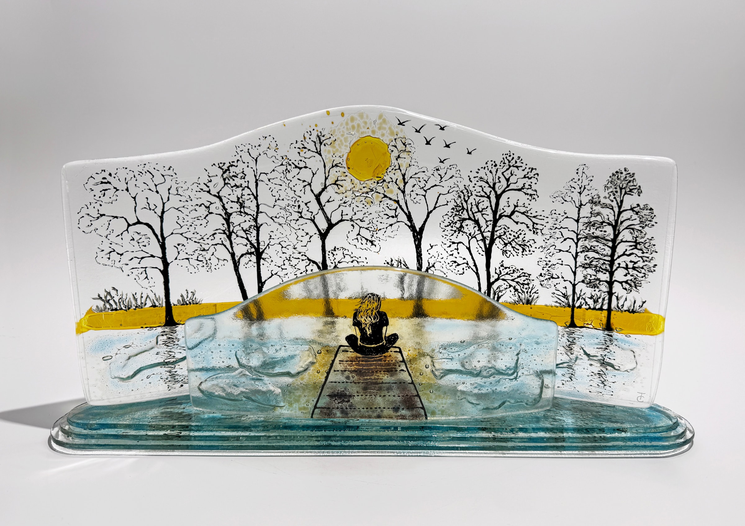 Teresa Chlapowski, The Jetty | The Winter Show | Aubergine Art