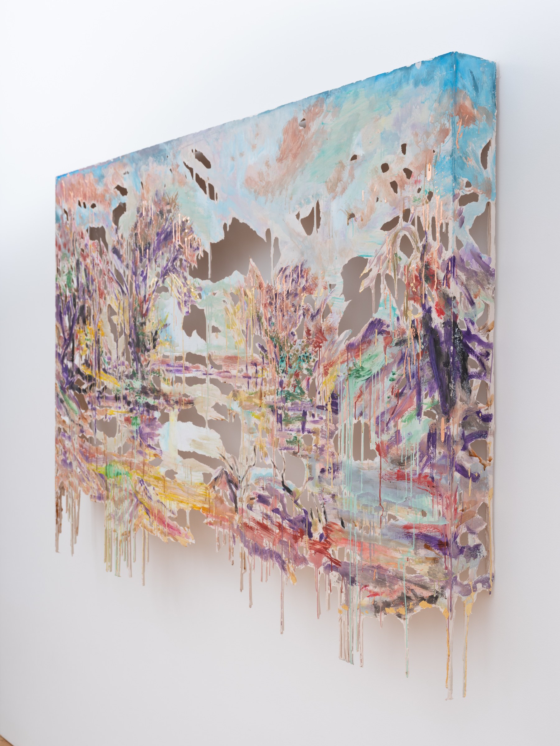 Diana Al-Hadid, Fall, 2024 | Kasmin Gallery