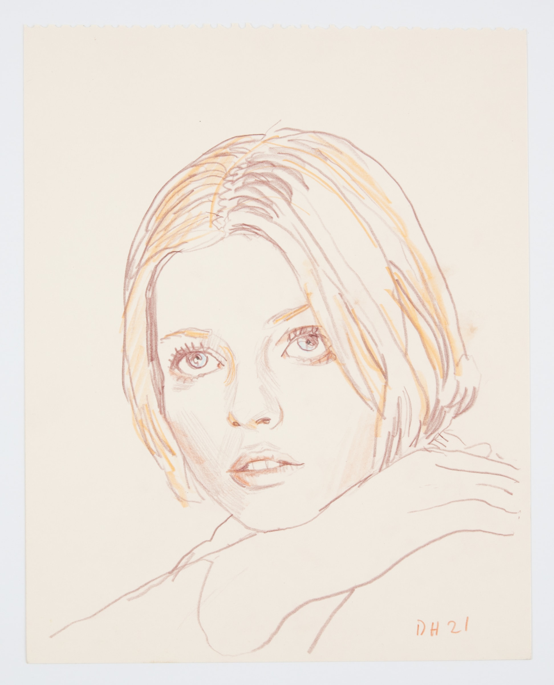 Duncan Hannah, Sally, 2021 | Kasmin Gallery