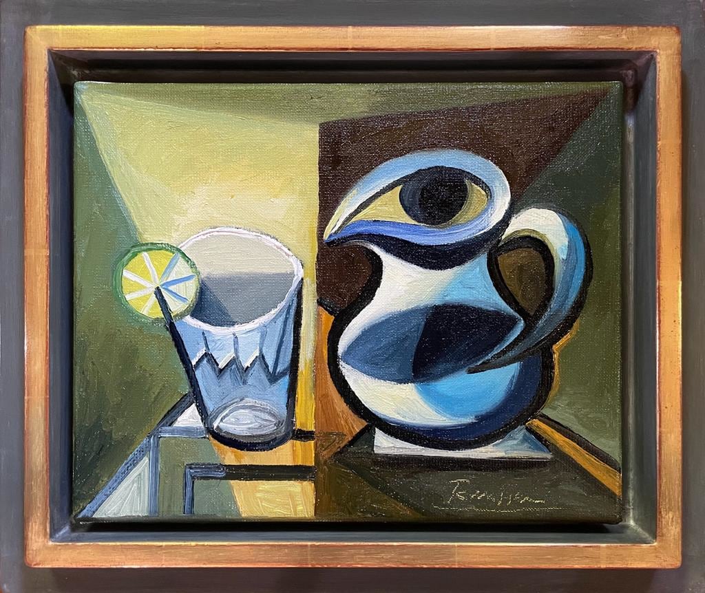 Erik Renssen, Pitcher and glass, 2023 | Renssen Art Gallery