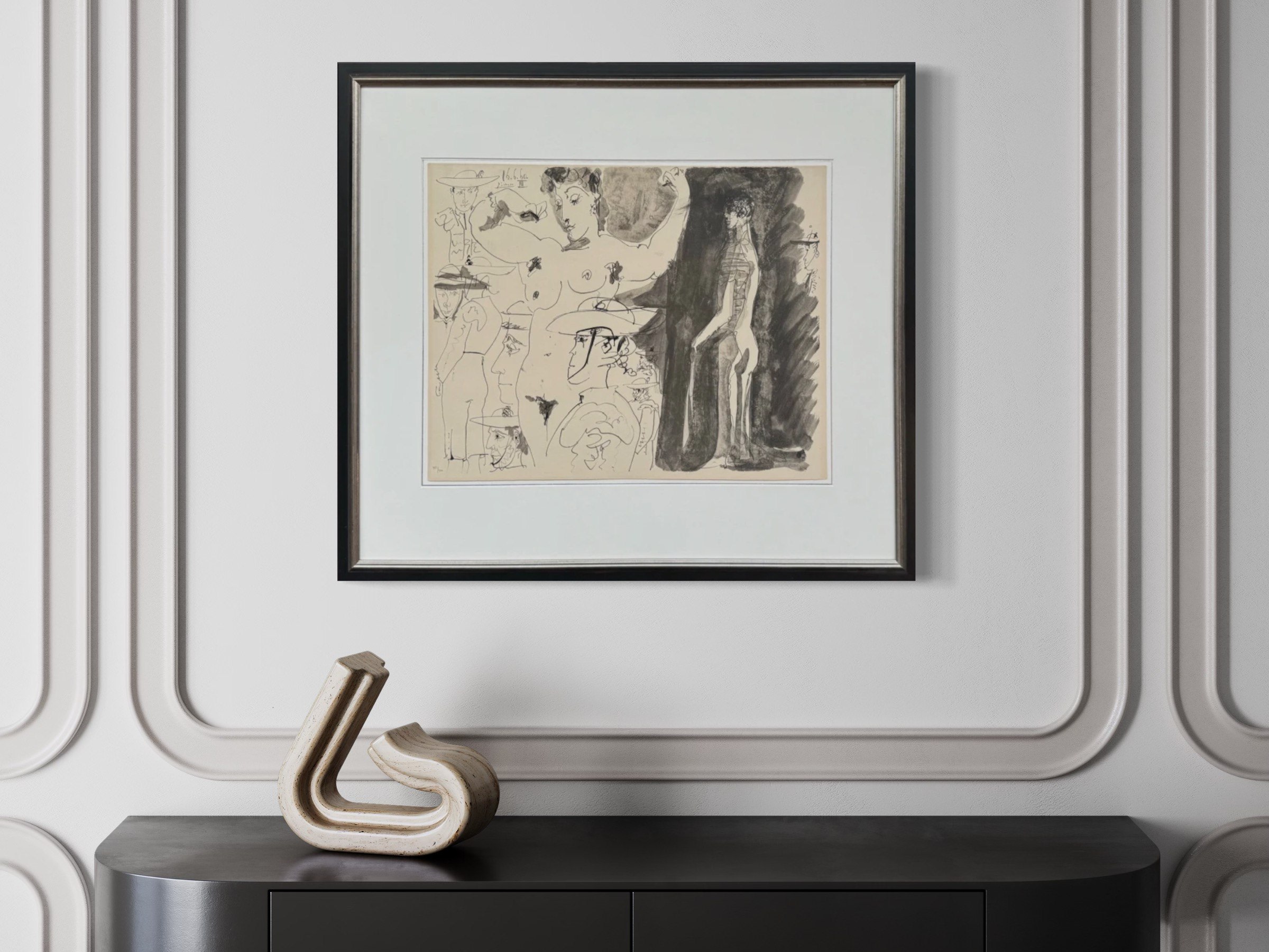 Pablo Picasso, Study Sheet , 1960 | Renssen Art Gallery