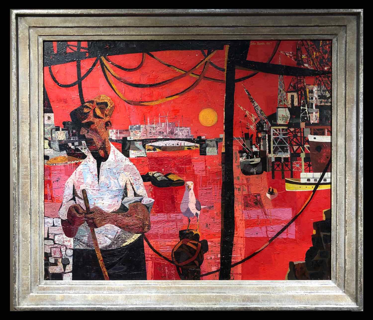 John Bowen, Low Tide at Evening, 1957 | Modern British & French Art Dealer