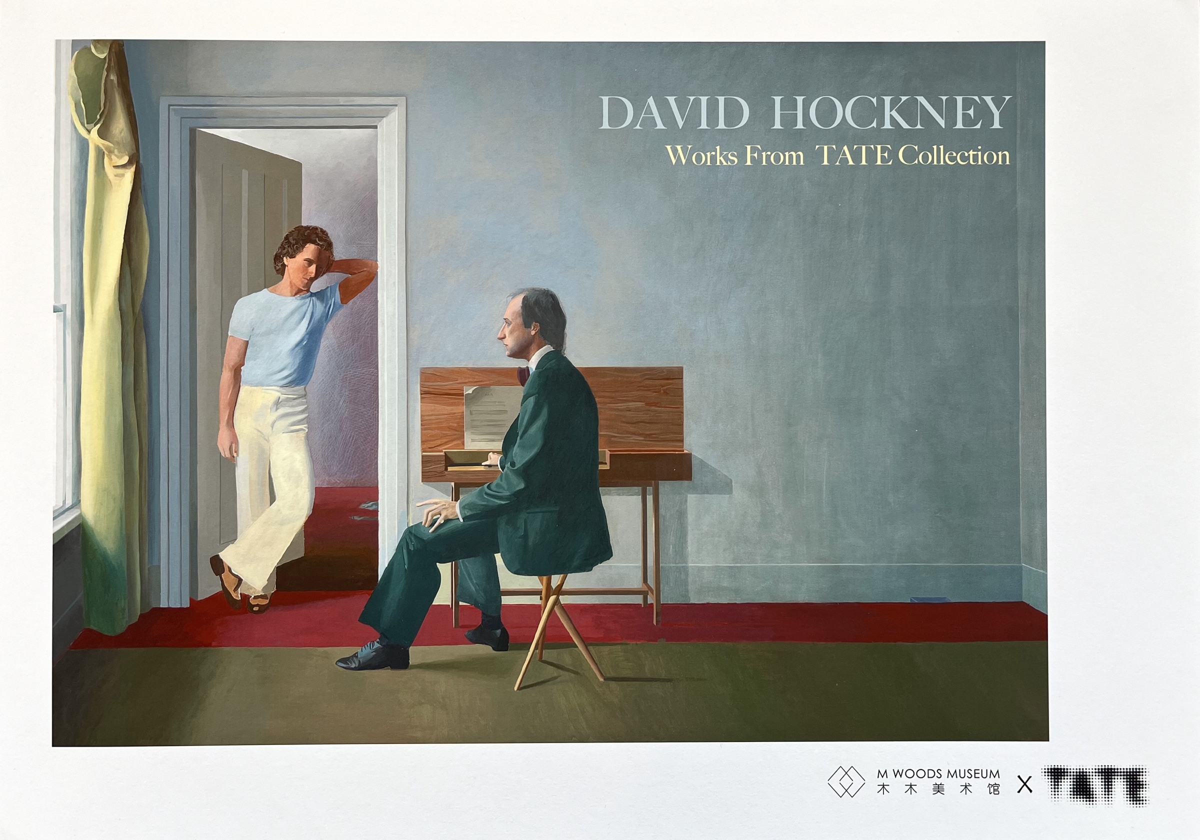 David Hockney, George Lawson and Wayne Sleep 1972-75, 2019 | MODO