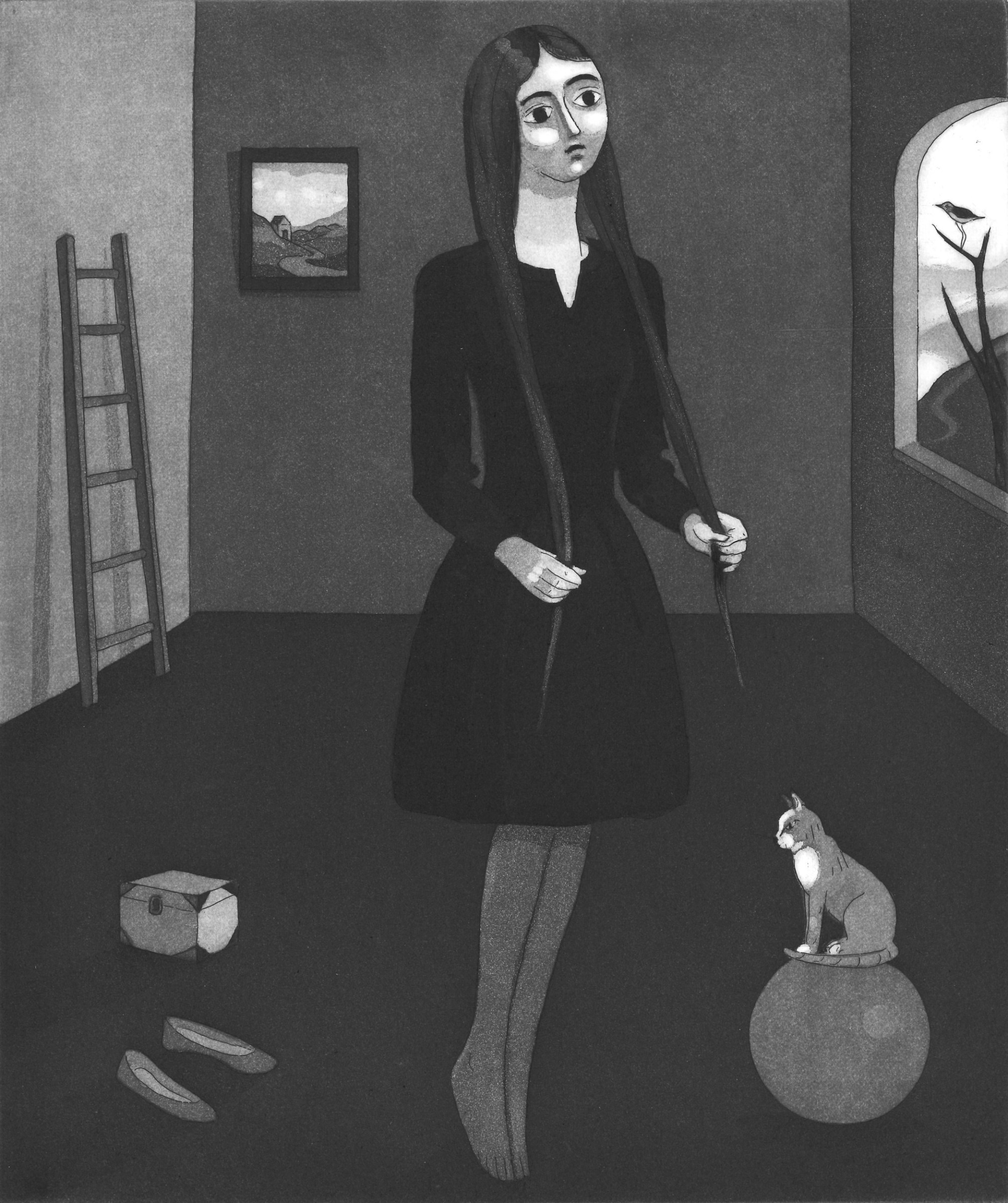 Sonia Martin RE, Seeker | The Royal Society of Painter-Printmakers