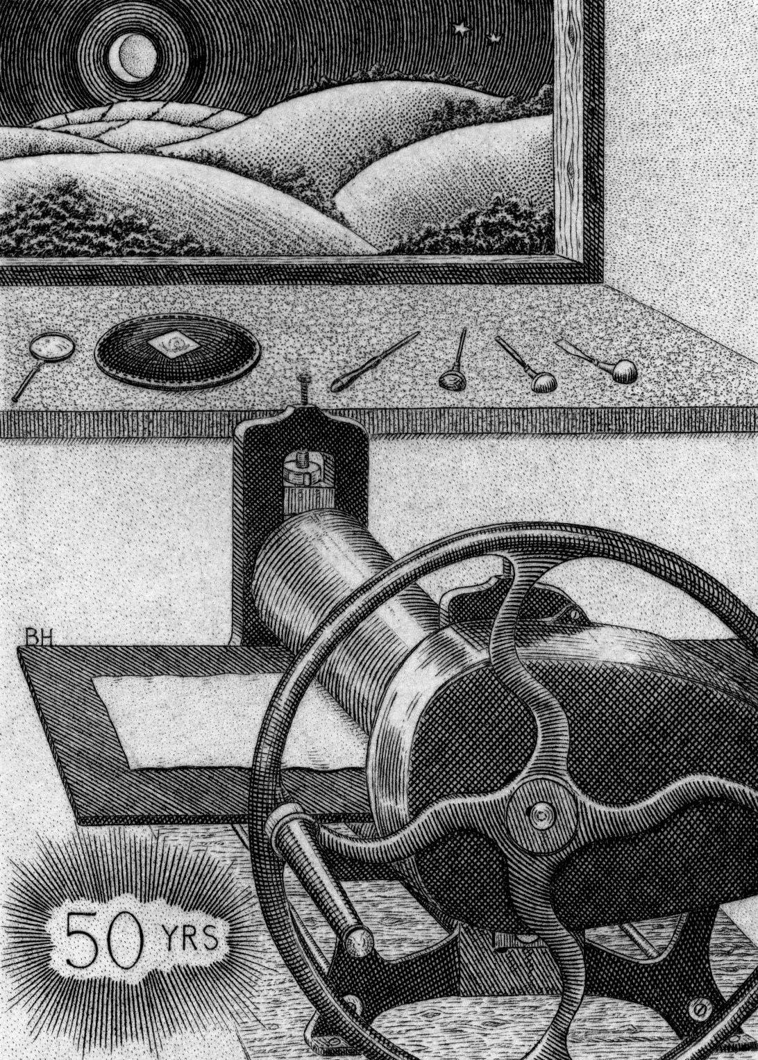 Brian Hanscomb RE - Works | The Royal Society of Painter-Printmakers