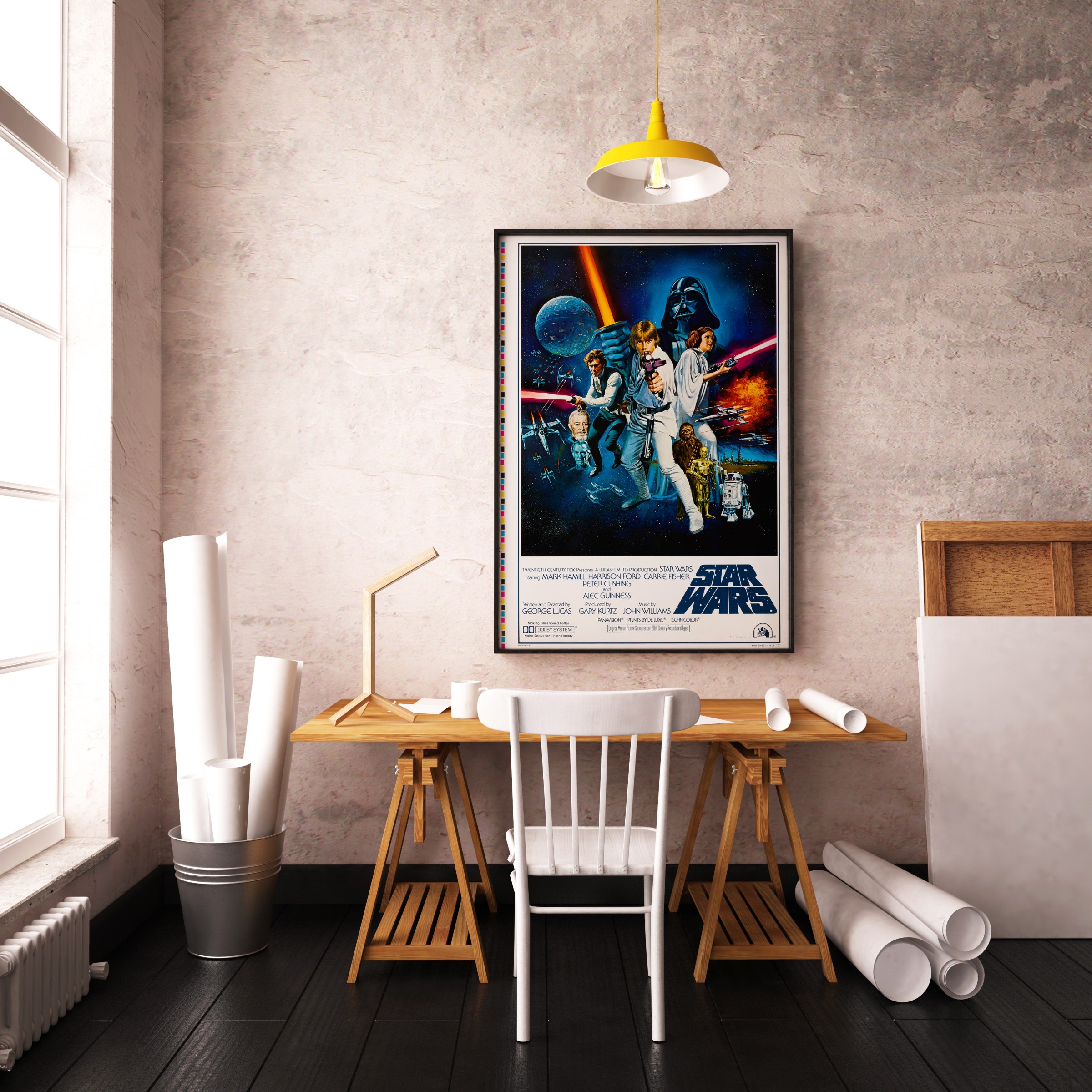 Tom William Chantrell, Star Wars, 1977 | Rock Paper Film