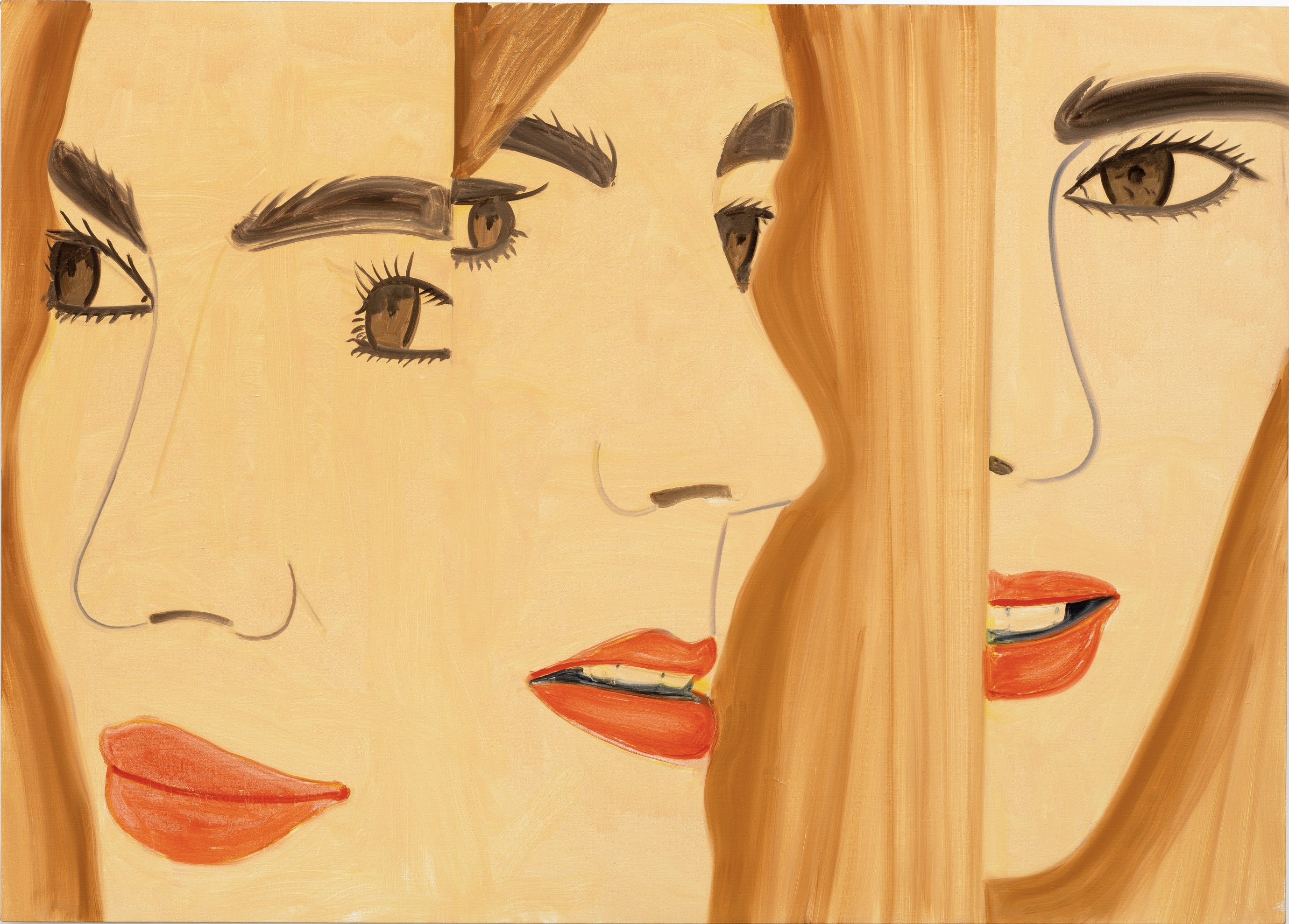 Alex Katz | Purple Splits | Thaddaeus Ropac