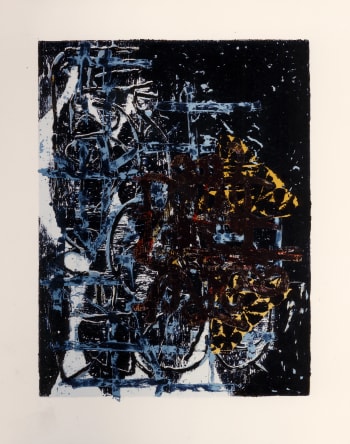 Mick Moon, Blue blend, 1990-91 | Cristea Roberts Gallery