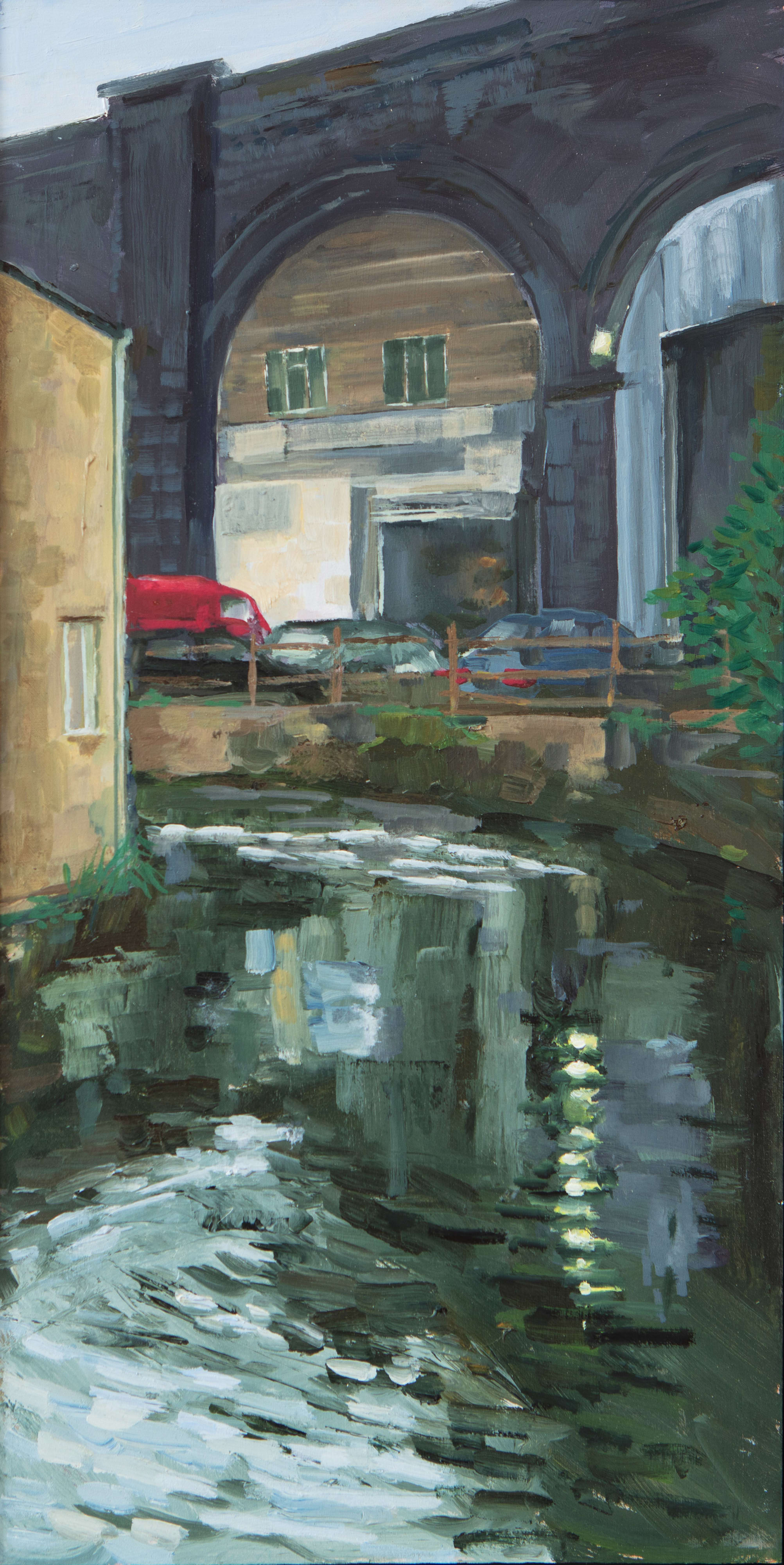 Angie Spencer, The Frome at Wallbridge, 2022 | ALEPH CONTEMPORARY