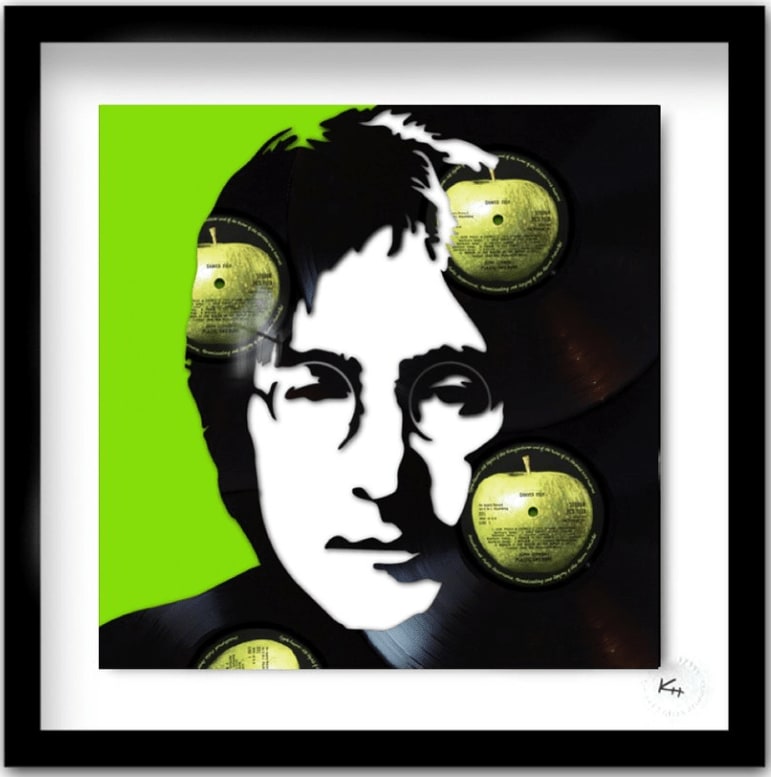Keith Haynes, John Lennon- Shaved Fish | Amber Galleries