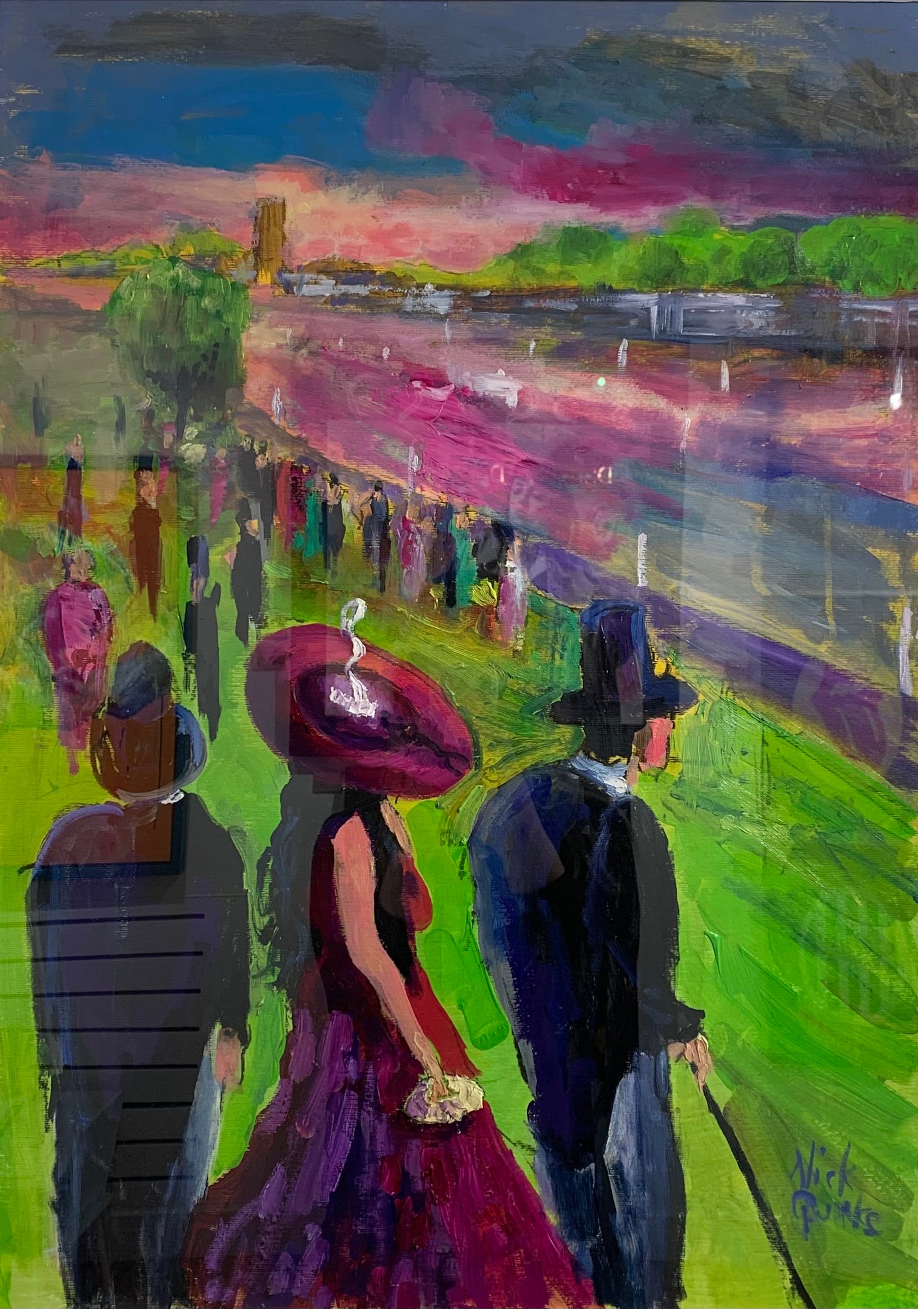 Nick Quirke, Regency reflection's, 2025 | Amber Galleries