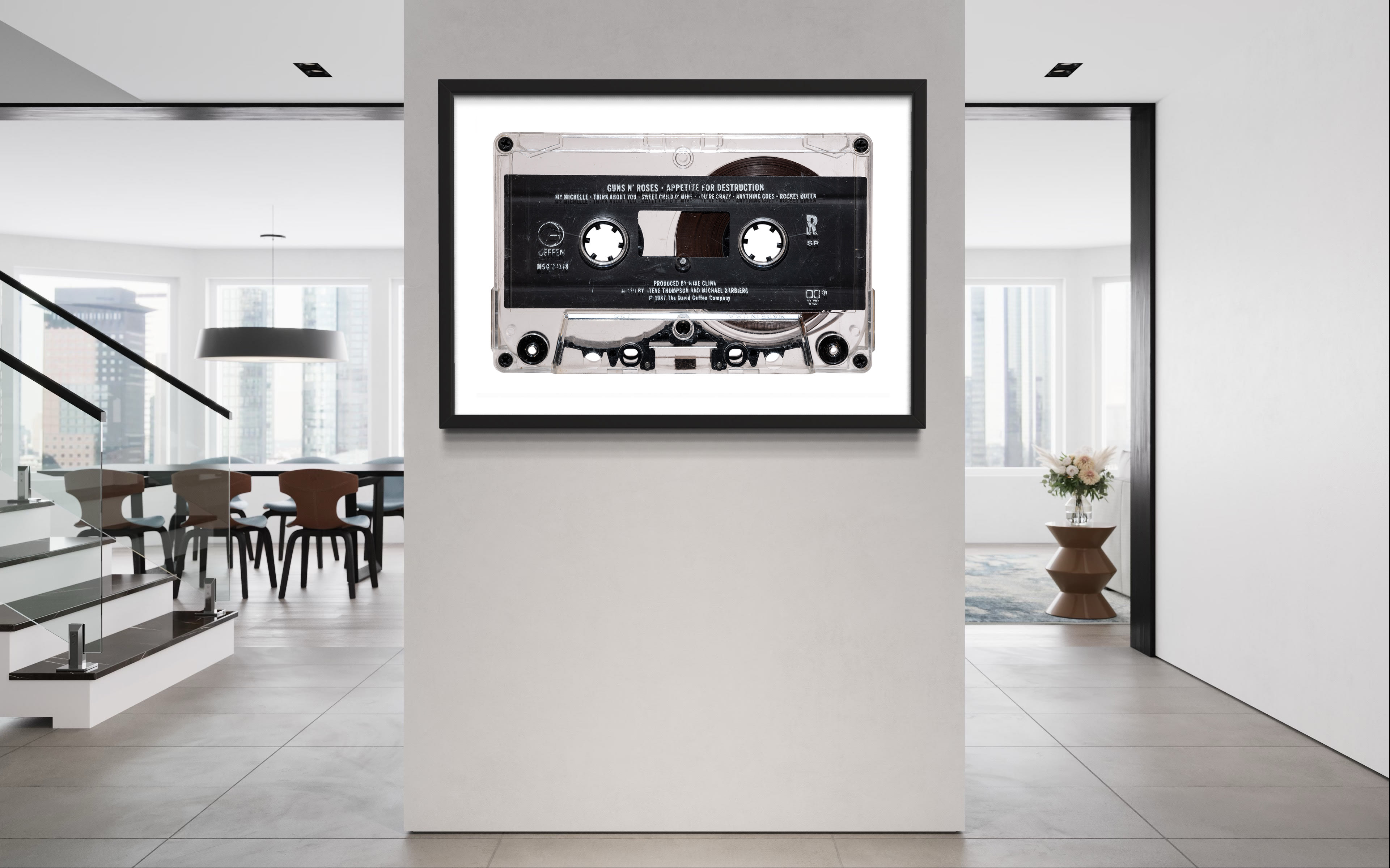 Guns n Roses Appetite For Destruction R Side White | ScottMcDermott.art