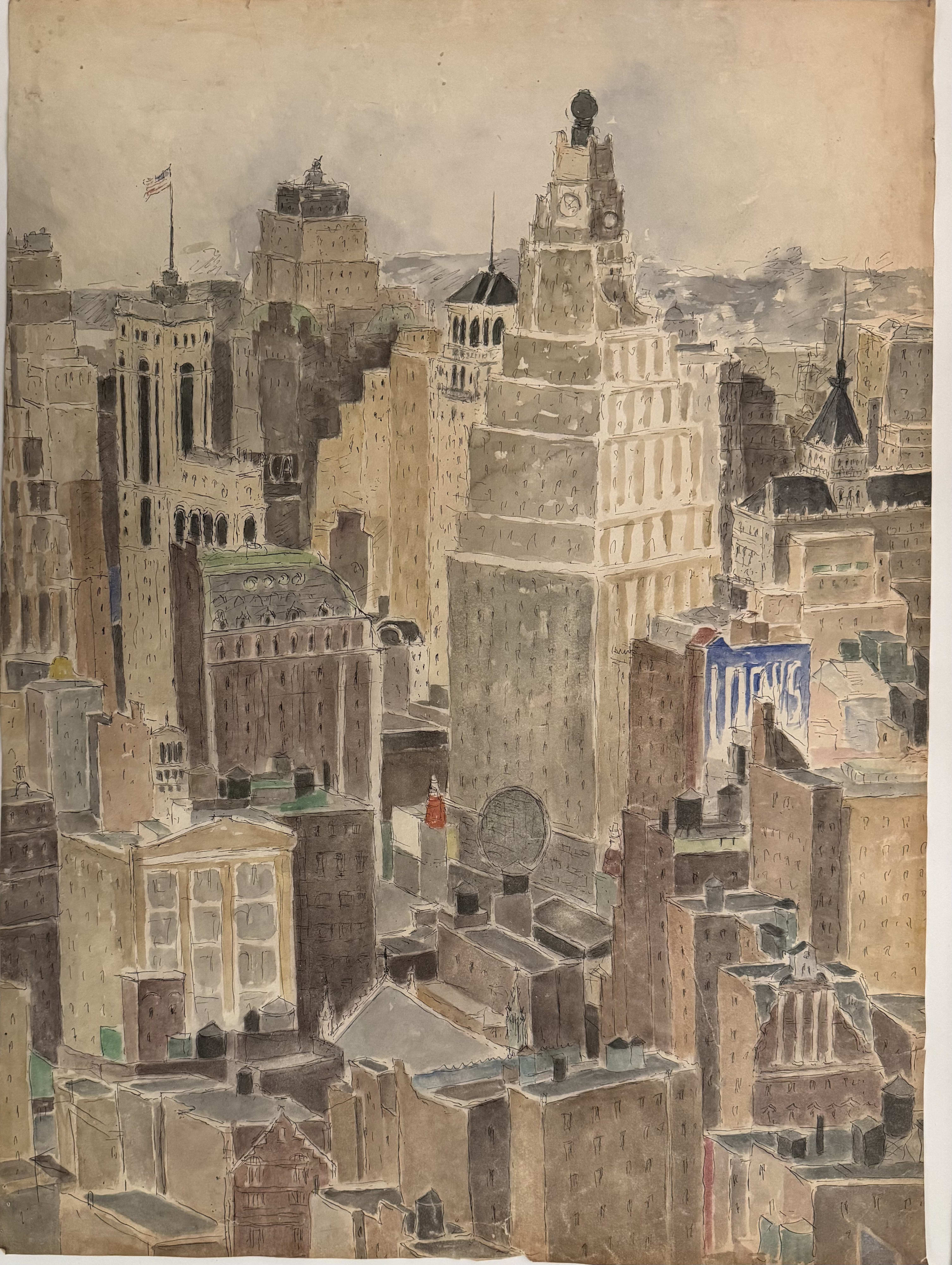 Katerina Wilczynski, Empire State, 1957 | Ben Uri Gallery and Museum