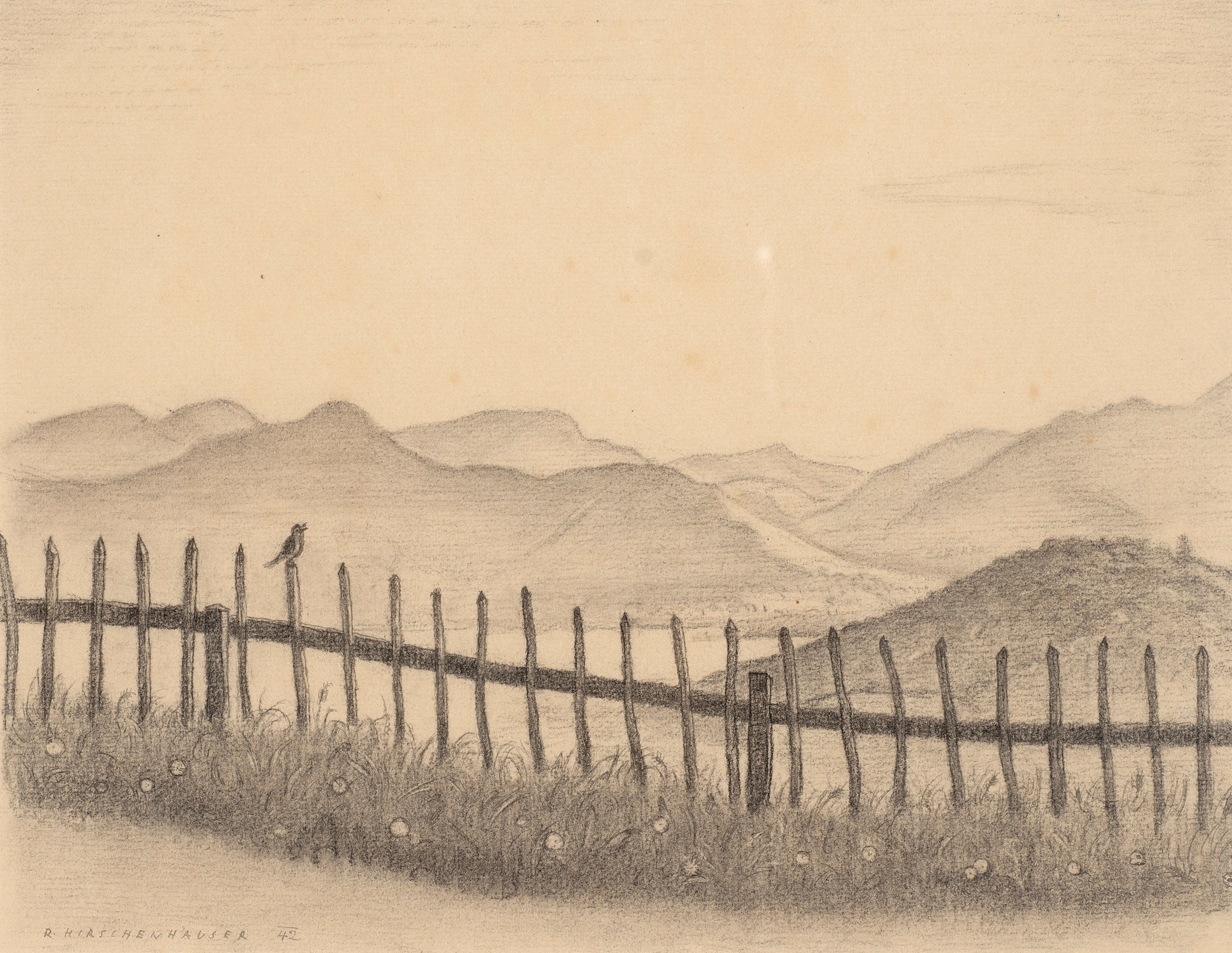 Rudolf Hirschenhauser, Morning, 1942 | Ben Uri