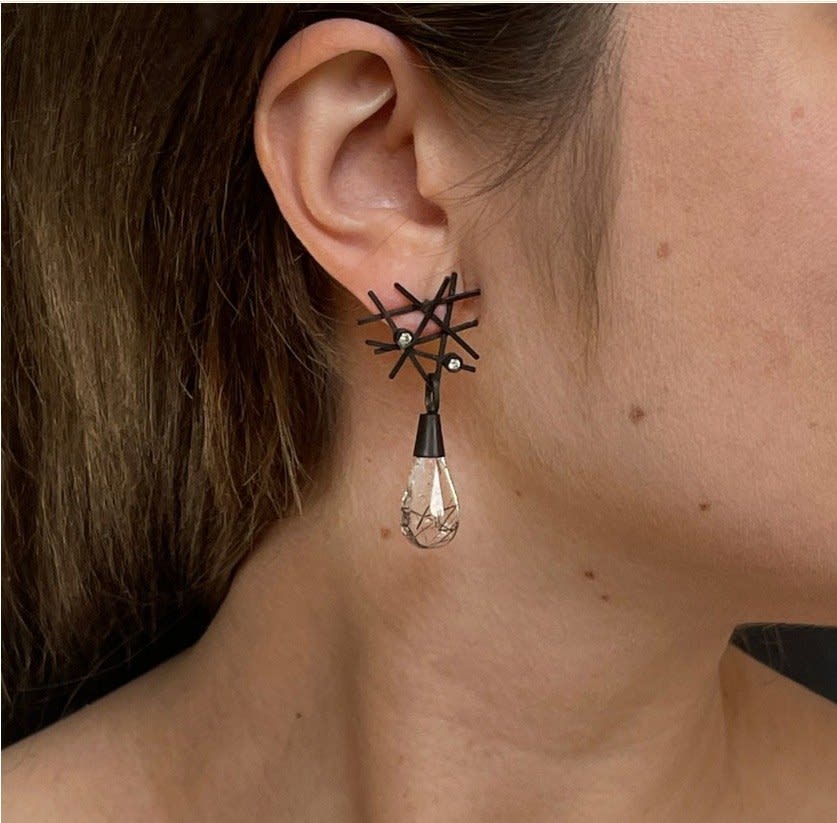 Daphne Krinos Nest Drop Earrings 2024 Contemporary Applied Arts